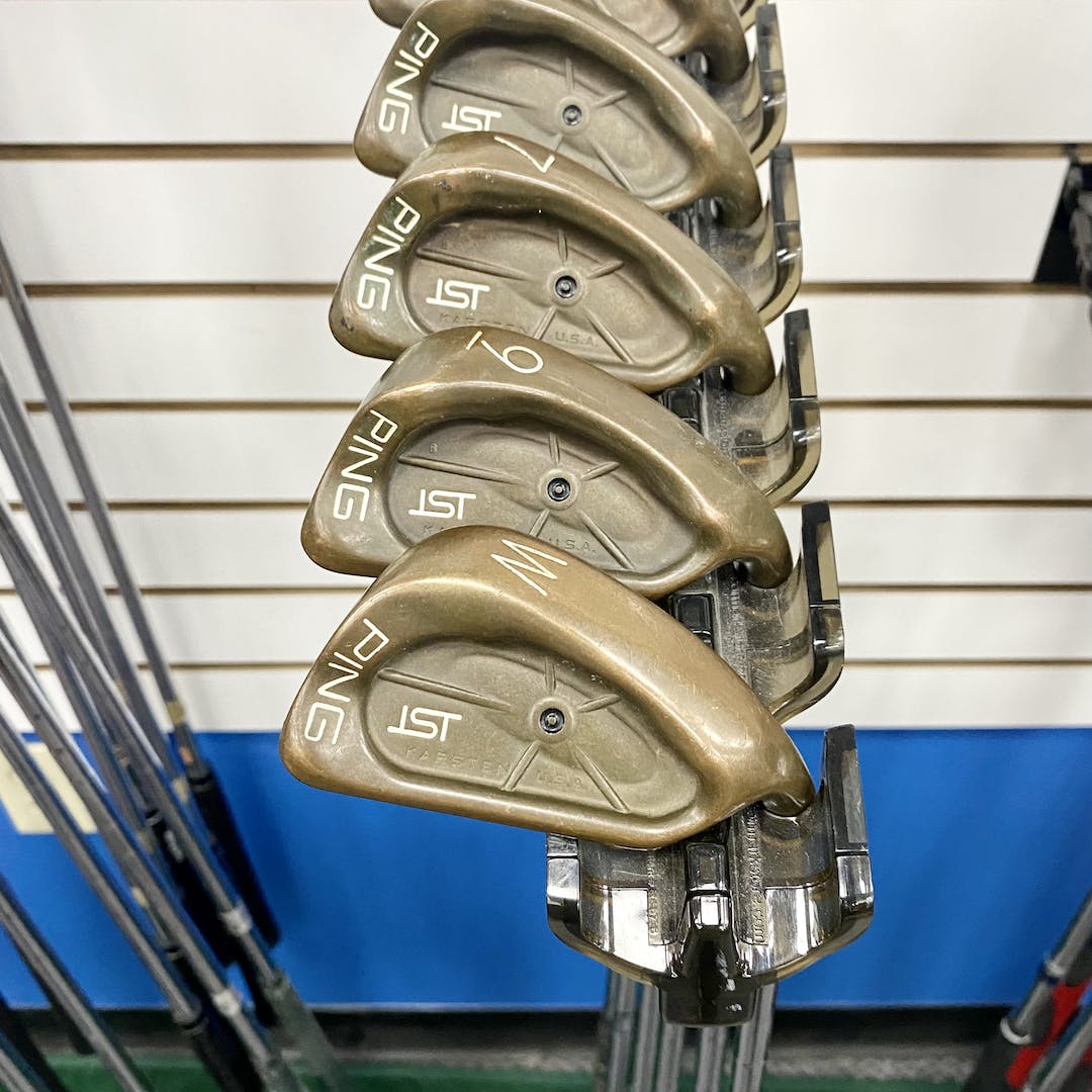 Used Ping Isi Beryllium Black Dot Men's Right Iron Set 3i-pw (no 8 Iron ...