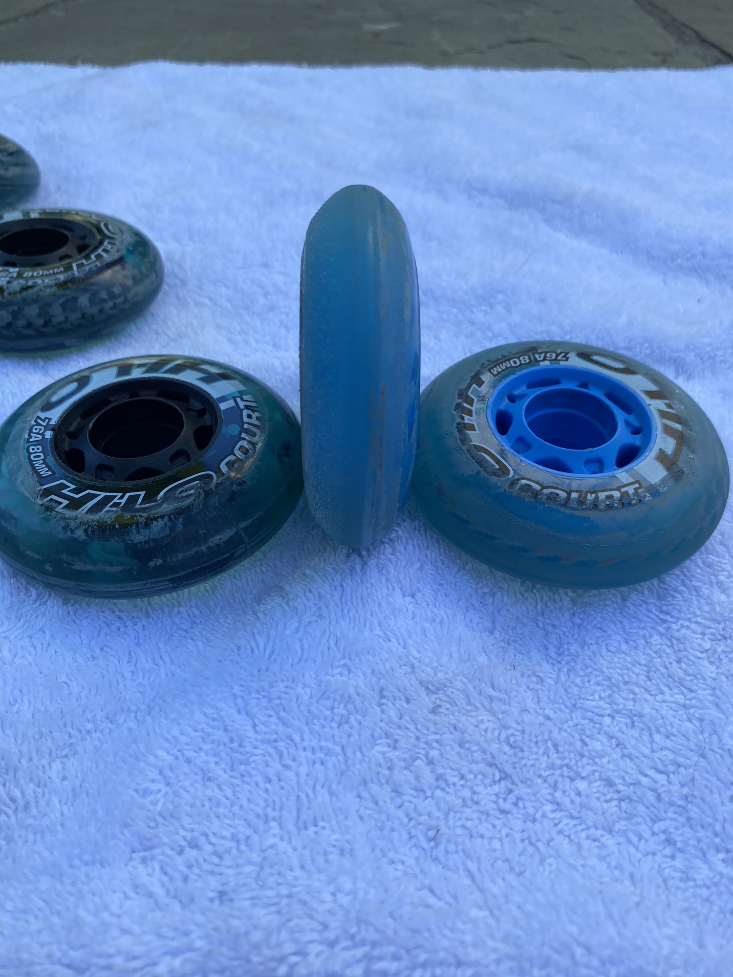 Size 7 Ccm Super Tacks 9350 Inline Skates With Extra Hi-lo Indoor ...