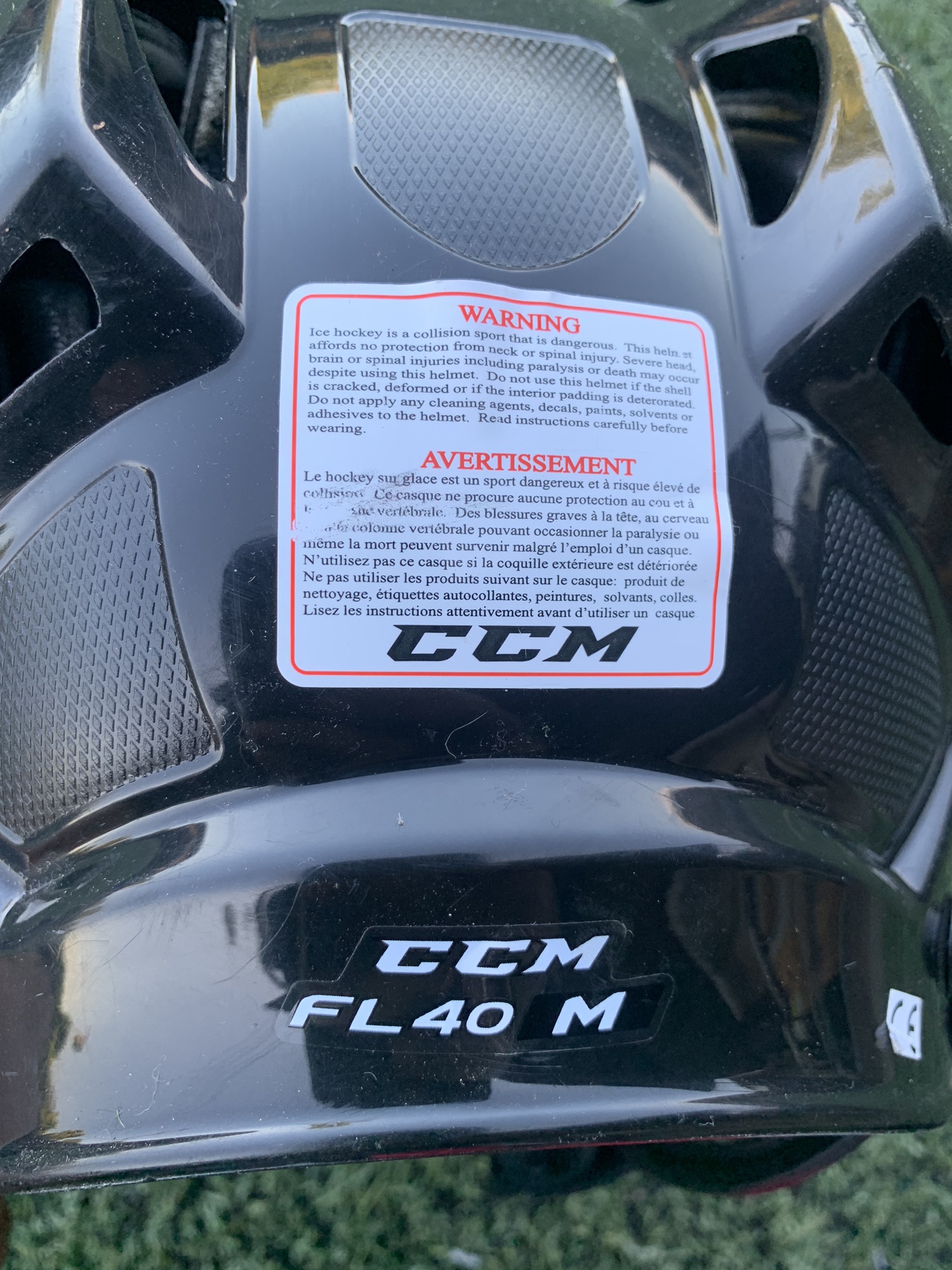 Used Medium CCM FL40 Helmet | SidelineSwap