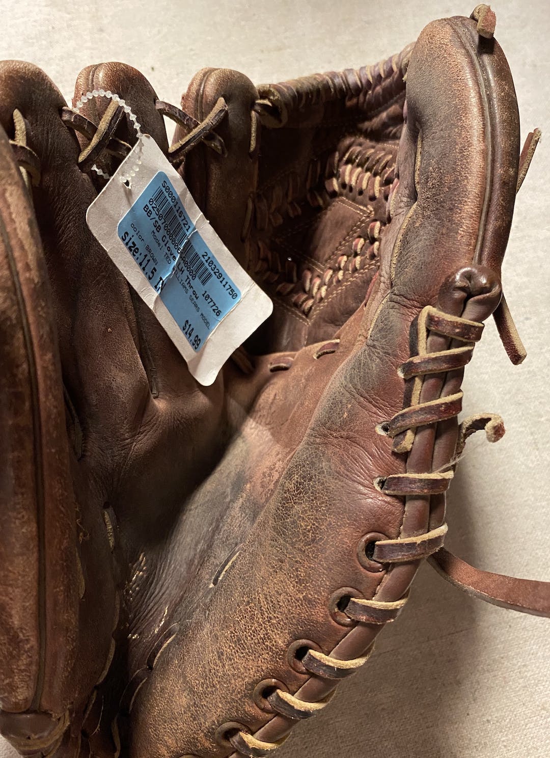 Used Sears Ted Williams Sears Model 11 1 2" Baseball & Softball ...