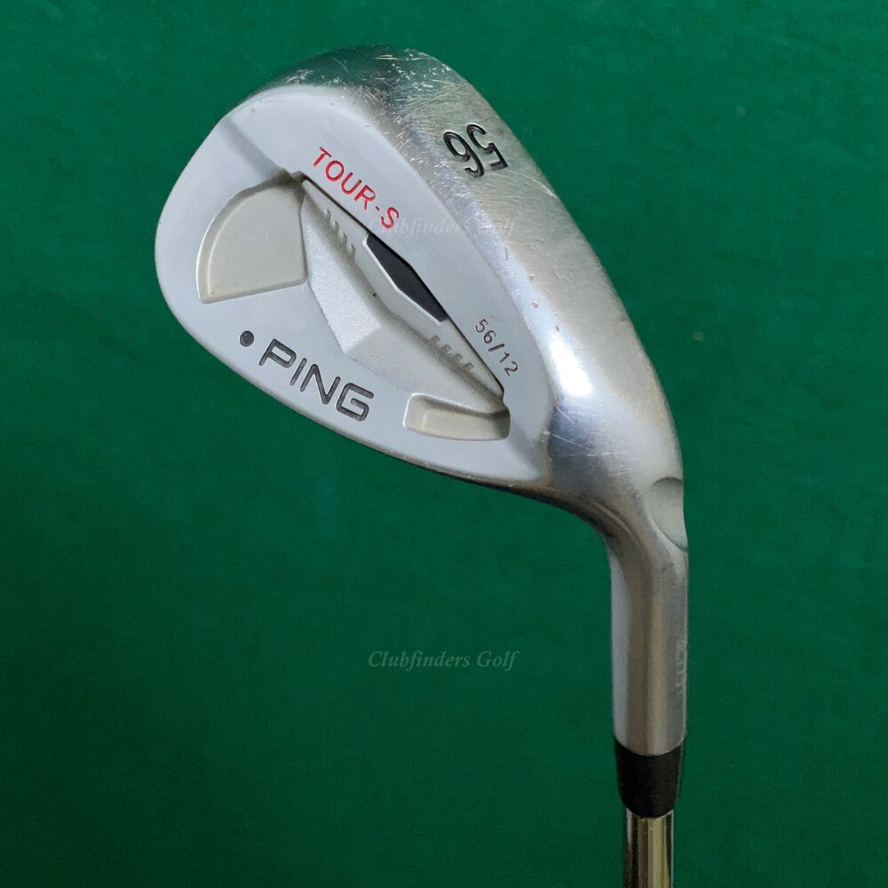 Ping Tour-S Black Dot 56-12 56° Sand Wedge KBS Tour Steel Wedge Flex ...