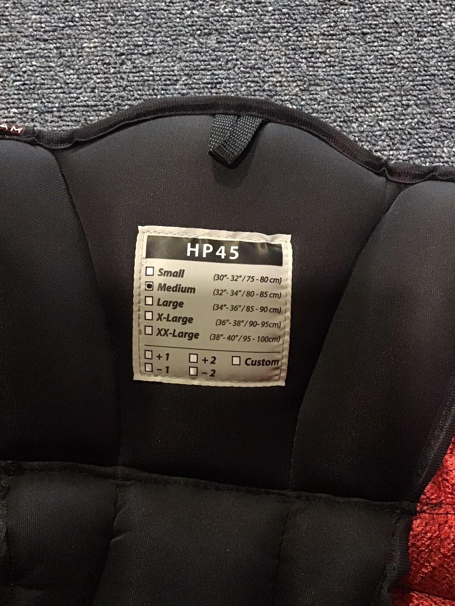 Lightly Used Colorado Avalanche Pro Stock CCM HP45 Player Pant Senior ...