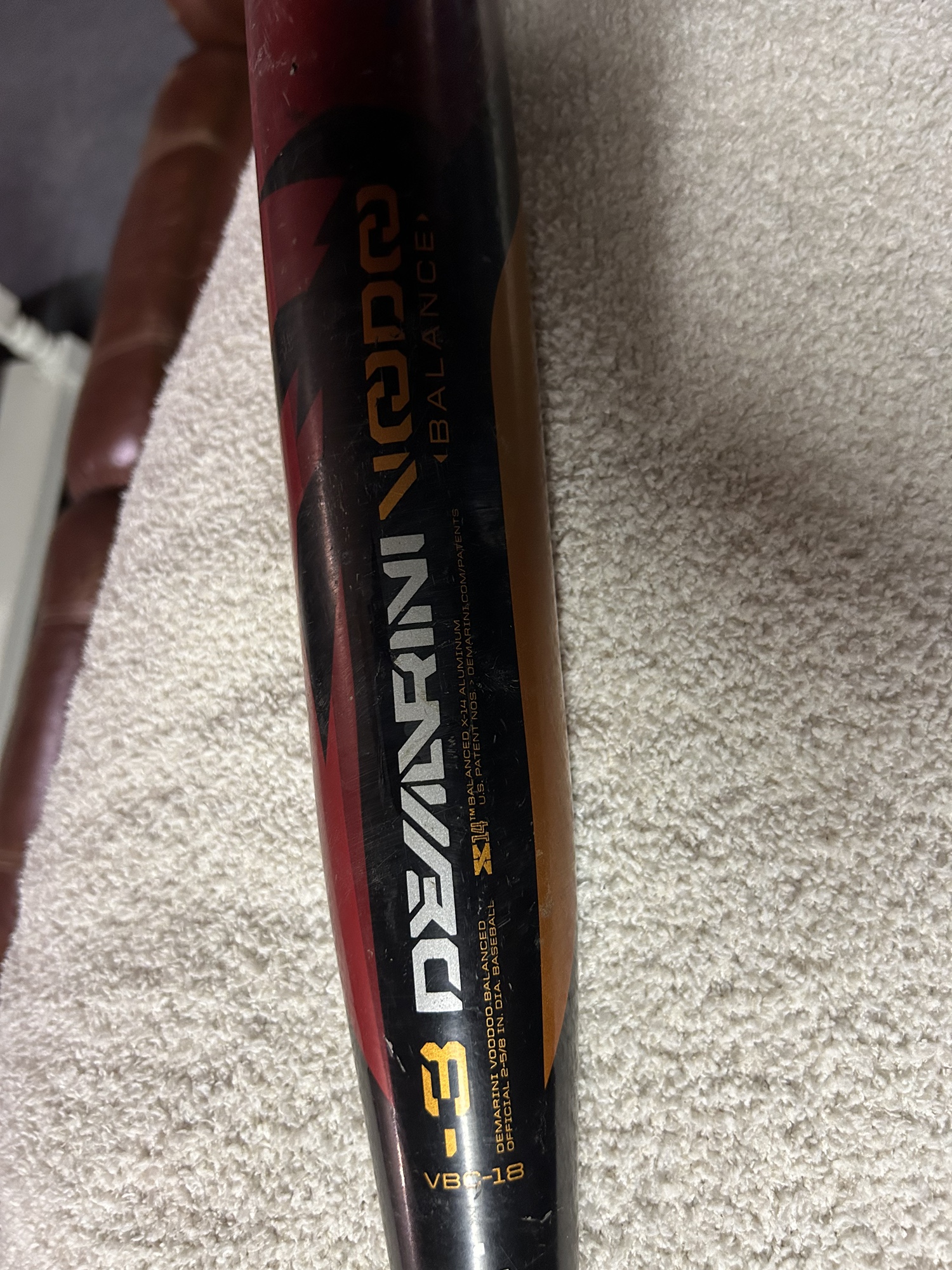 Demarini Voodoo BBCOR Certified Hybrid (-3) 33" Bat | SidelineSwap