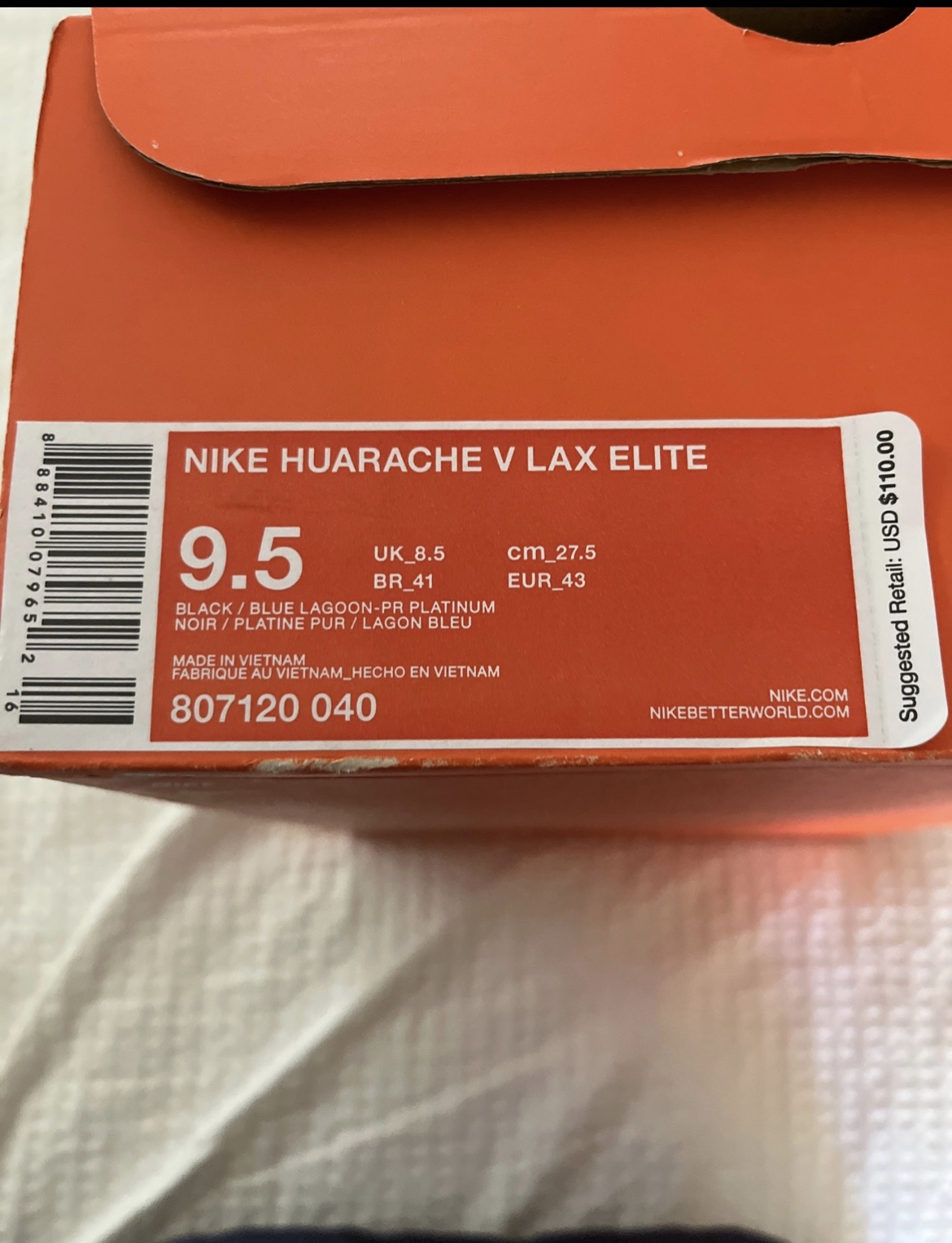 Nike Hurricane 5 LAX Cleats Thompson Edition | SidelineSwap