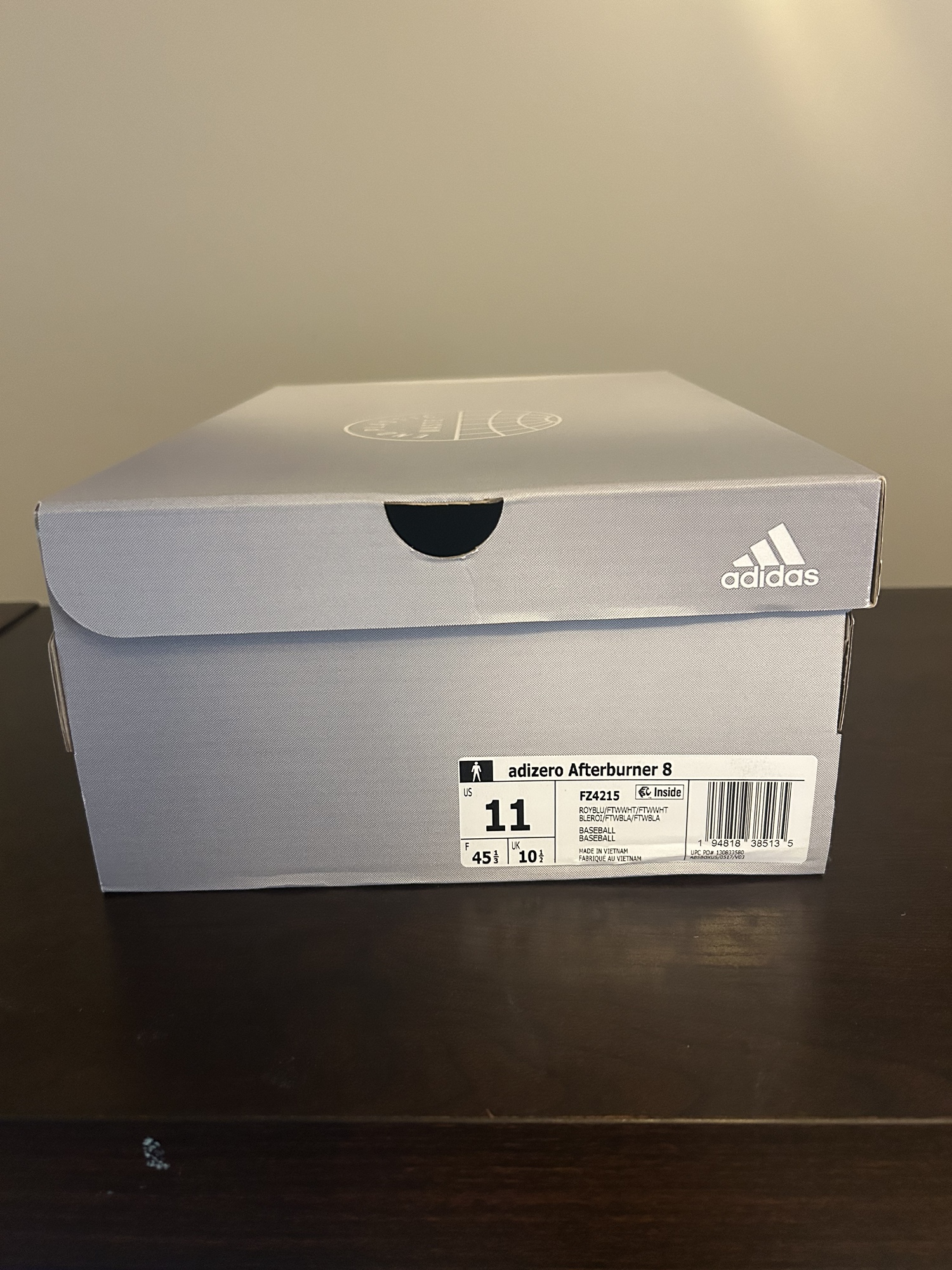 Blue Men's Metal Low Top Adizero Afterburner 8 | SidelineSwap