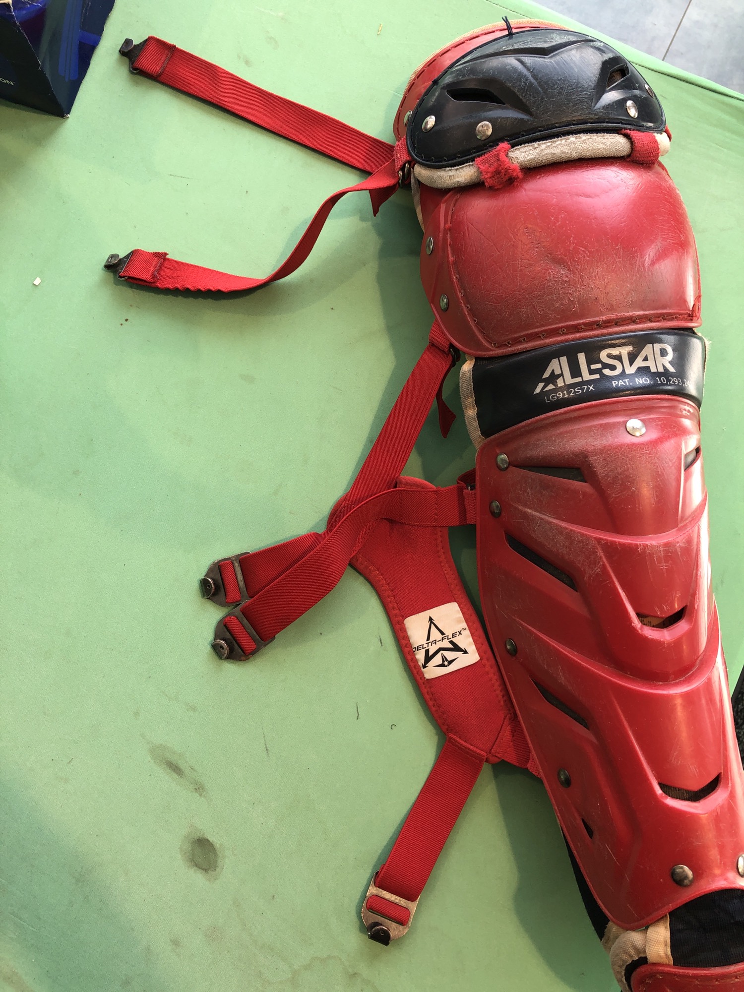 Used All Star System 7 Catcher's Leg Guard | SidelineSwap