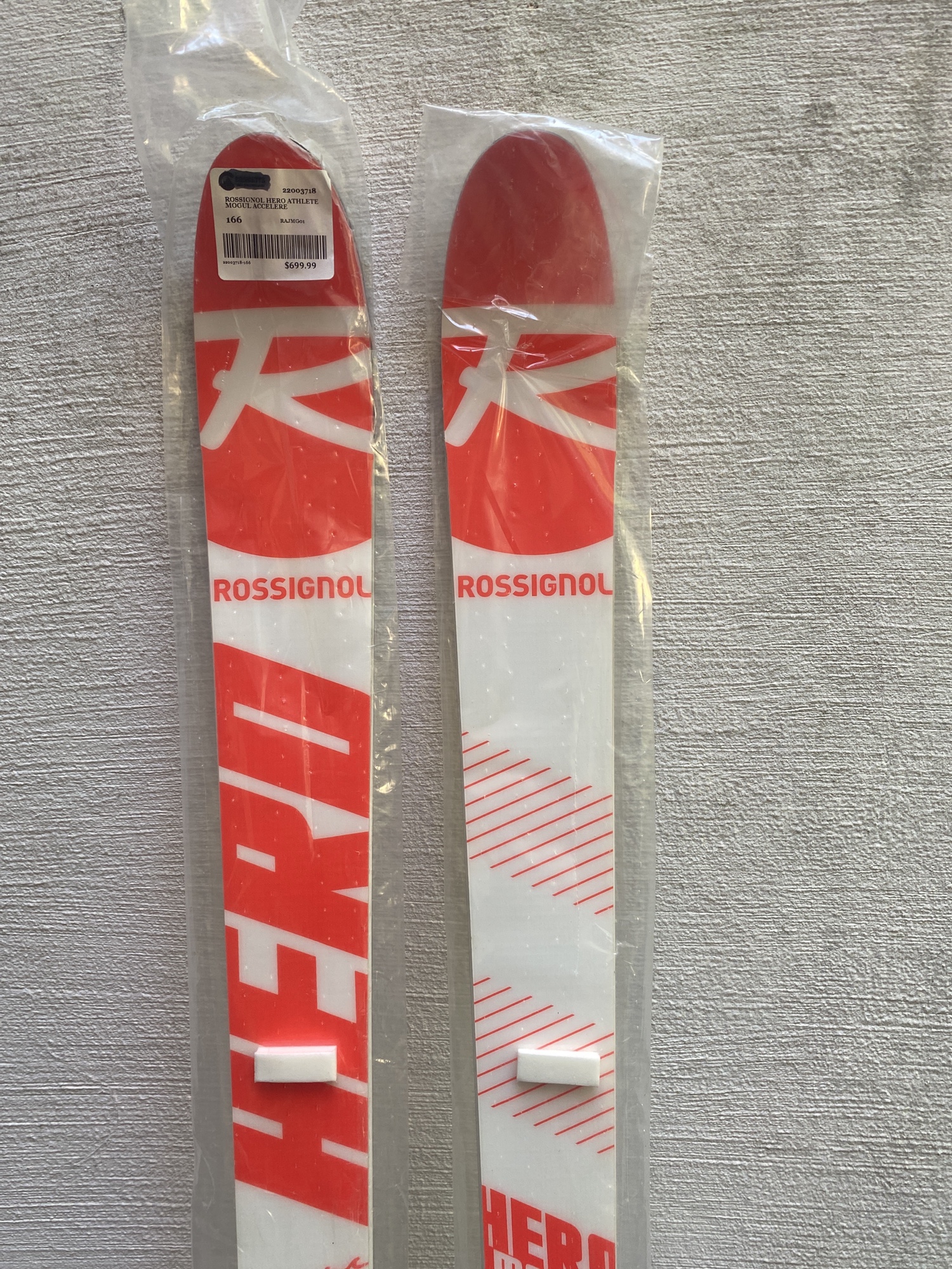 New 166 cm Rossignol Hero Athlete Mogul Accelere Bump Skis SidelineSwap Buy and Sell on SidelineSwap