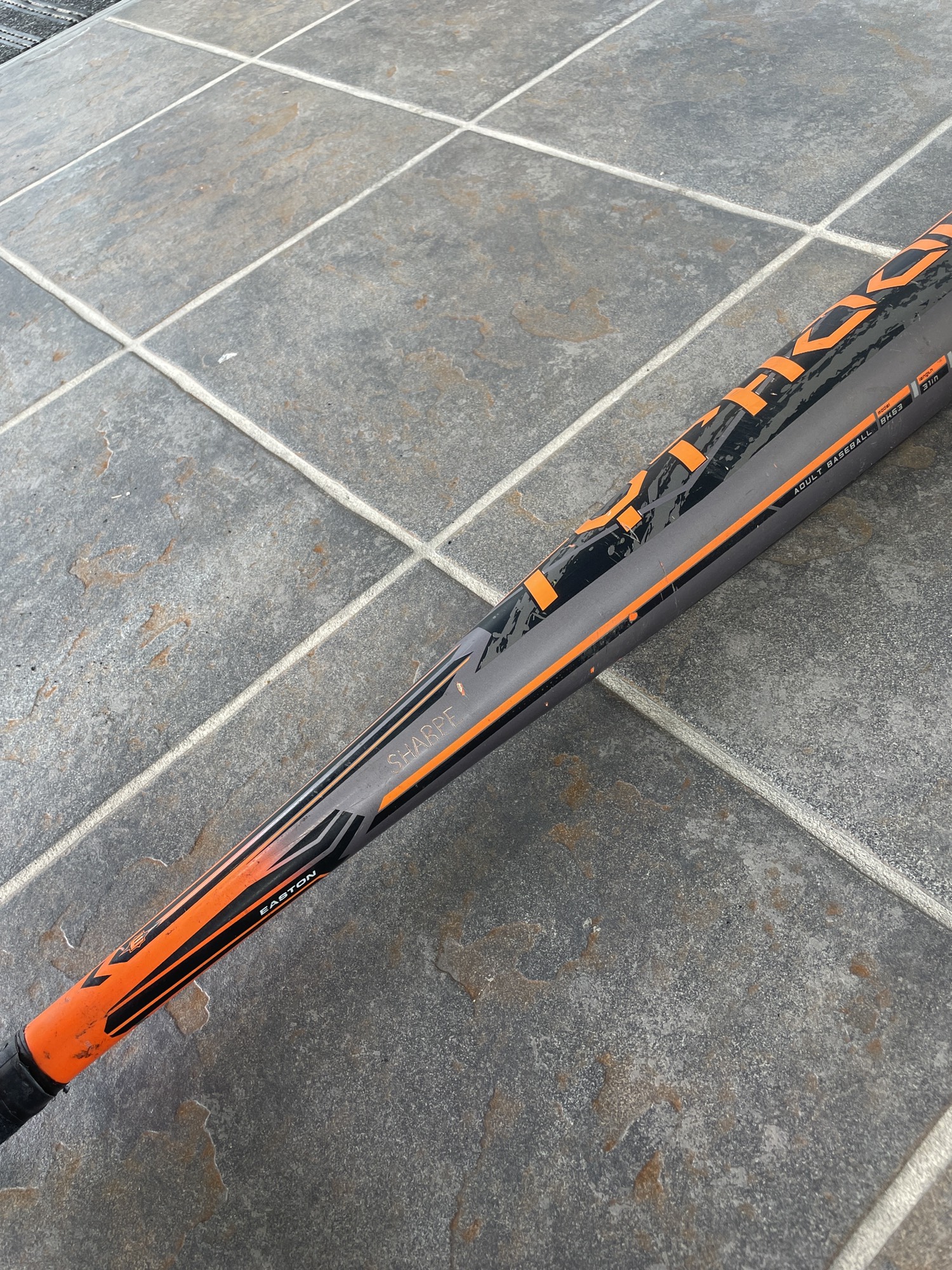 Used BBCOR Certified Easton Typhoon Alloy Bat -3 28OZ 31" | SidelineSwap