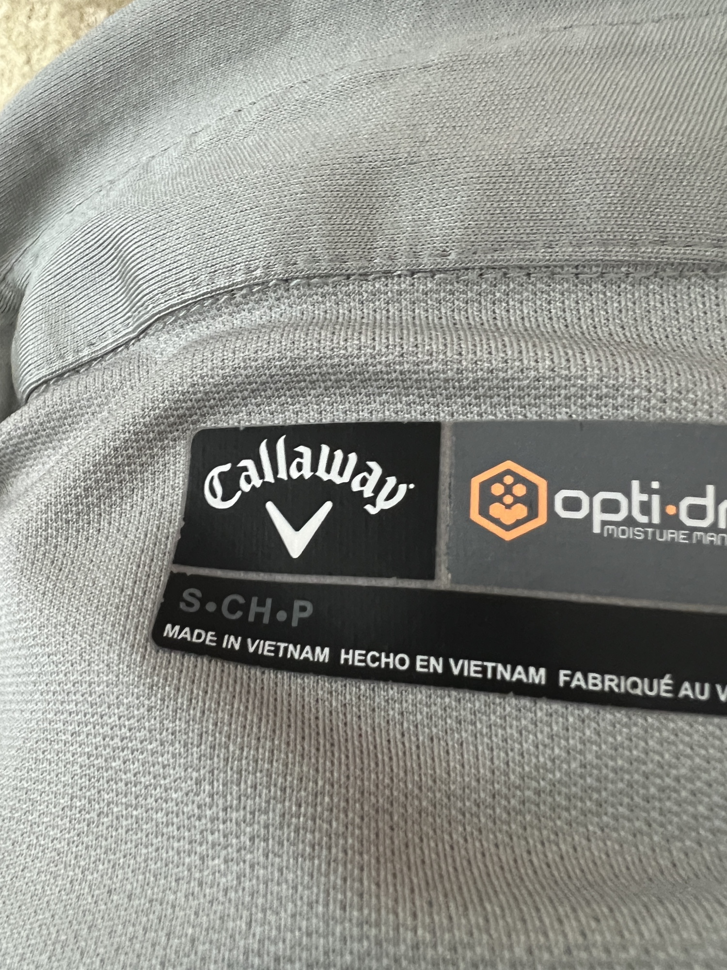Callaway golf polo gray size small | SidelineSwap