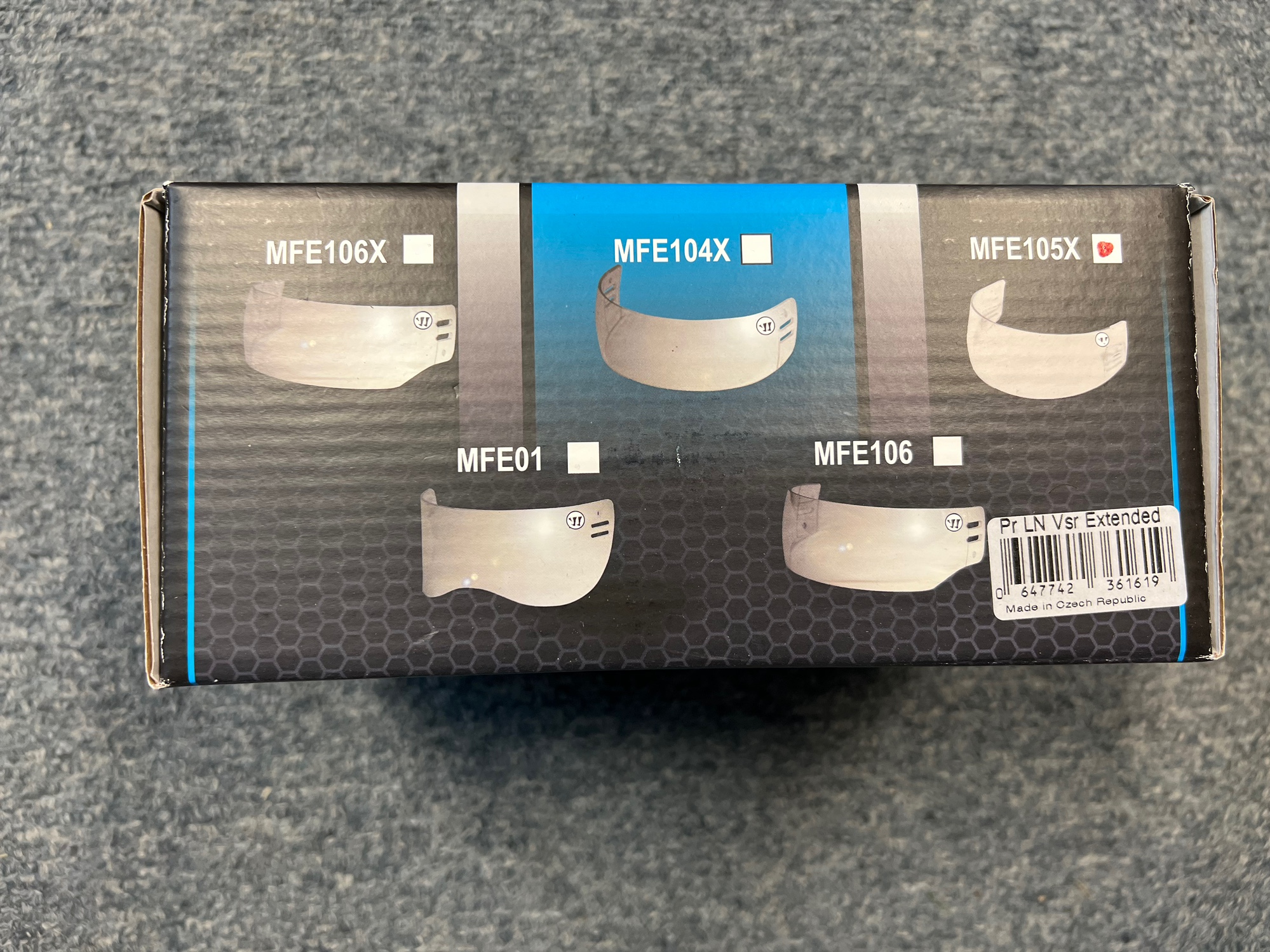 New Warrior Extended Straight Visor | SidelineSwap