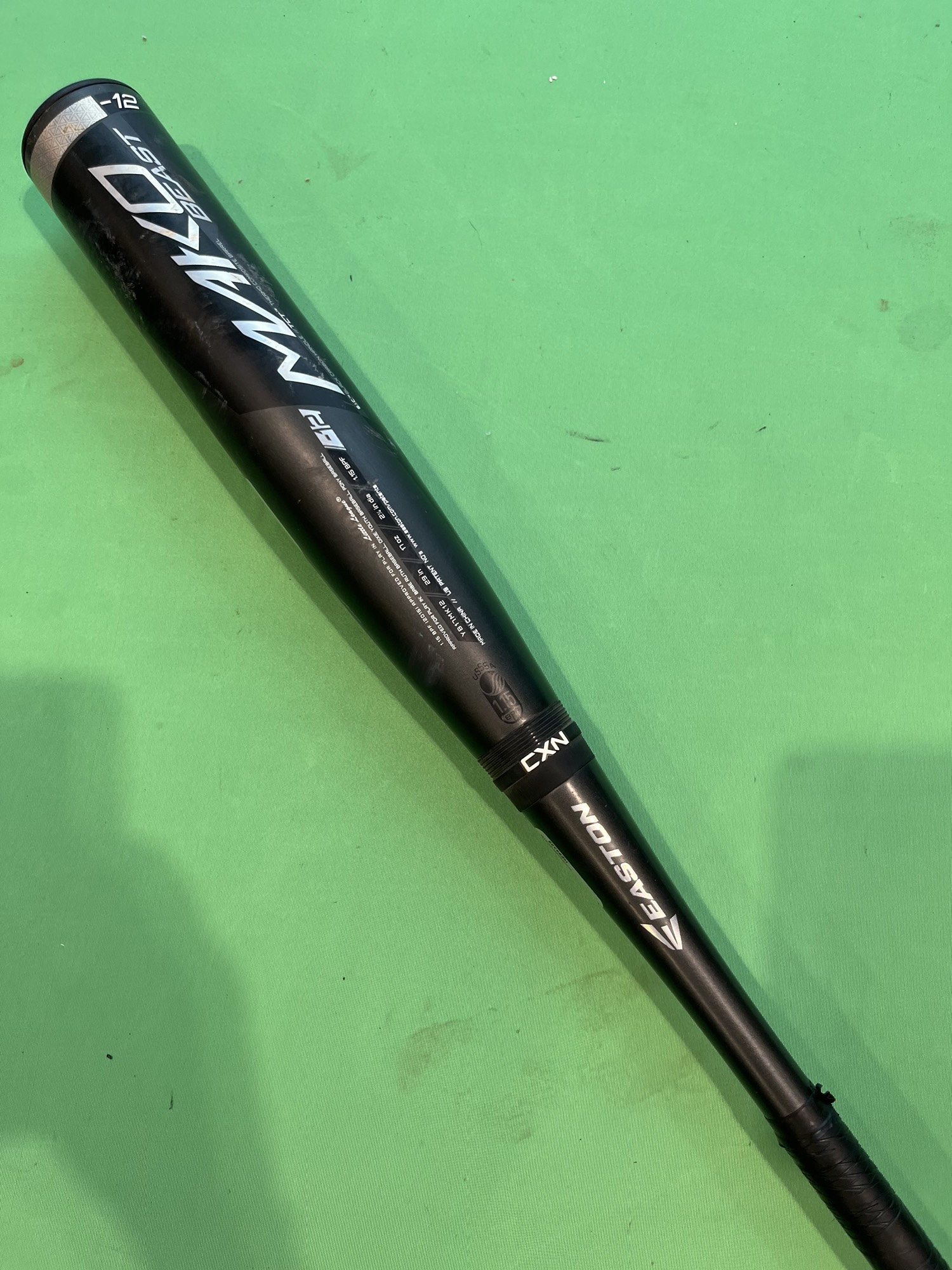 Used USSSA Certified Easton Mako Beast Composite Bat -12 17OZ 29 ...