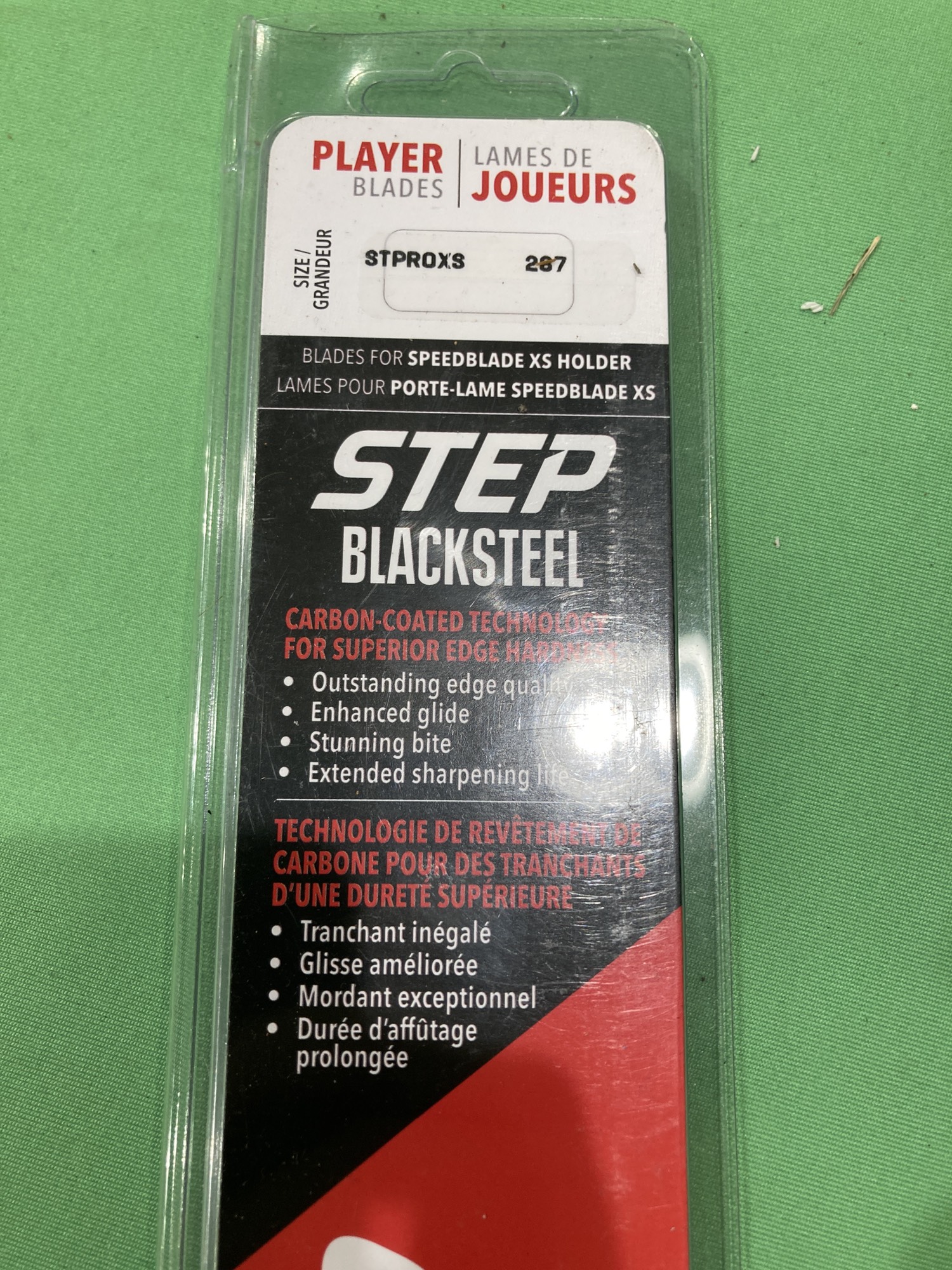 New Step Steel Blacksteel Holders, Runners, & Replacement Steel 287mm ...