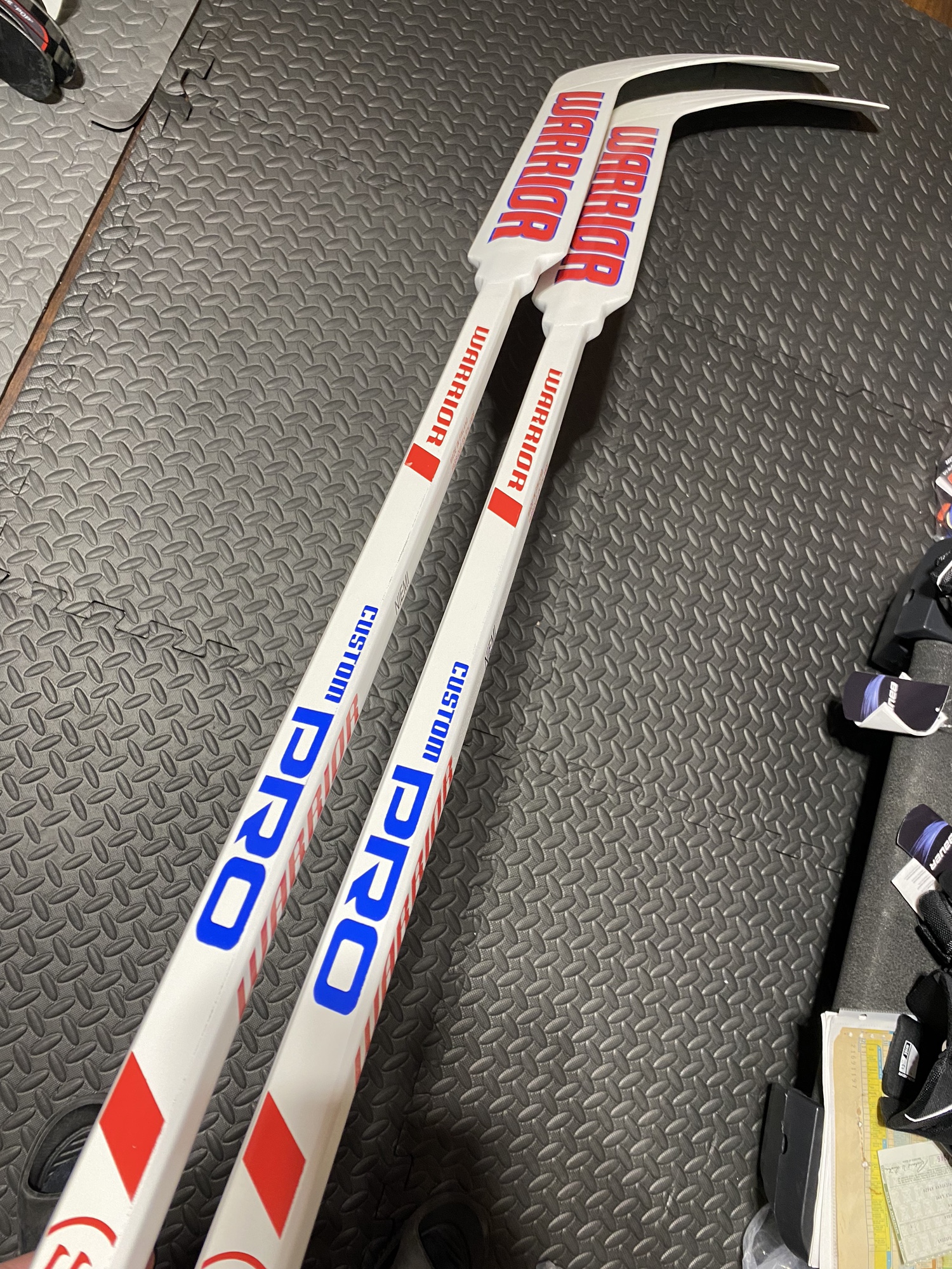 2 Pack New Warrior Custom Pro Goalie Stick 26” Niemi | SidelineSwap