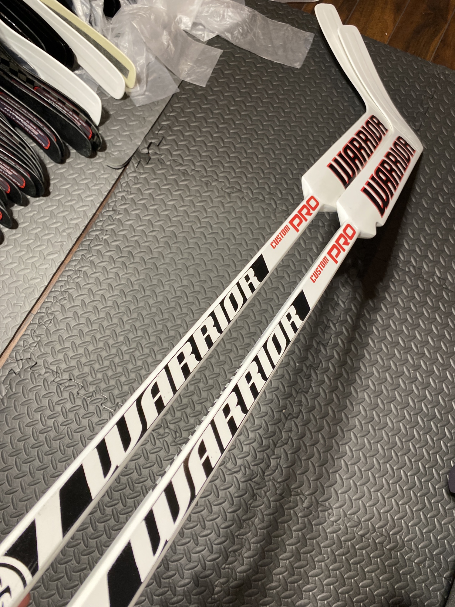 2 Pack New Warrior Custom Pro Goalie Stick Trigger grip 25” Delia ...
