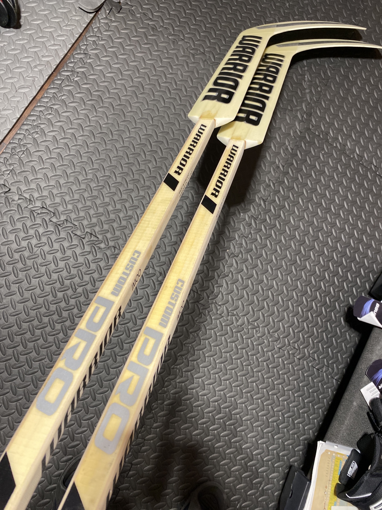 2 Pack New Warrior Custom Pro Goalie Stick 25” Imoo | SidelineSwap