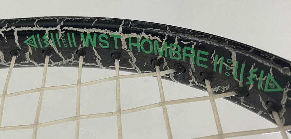 Vintage Rare Andre Agassi By Donnay Wst Hombre Graphite Lightning 95 SQ ...