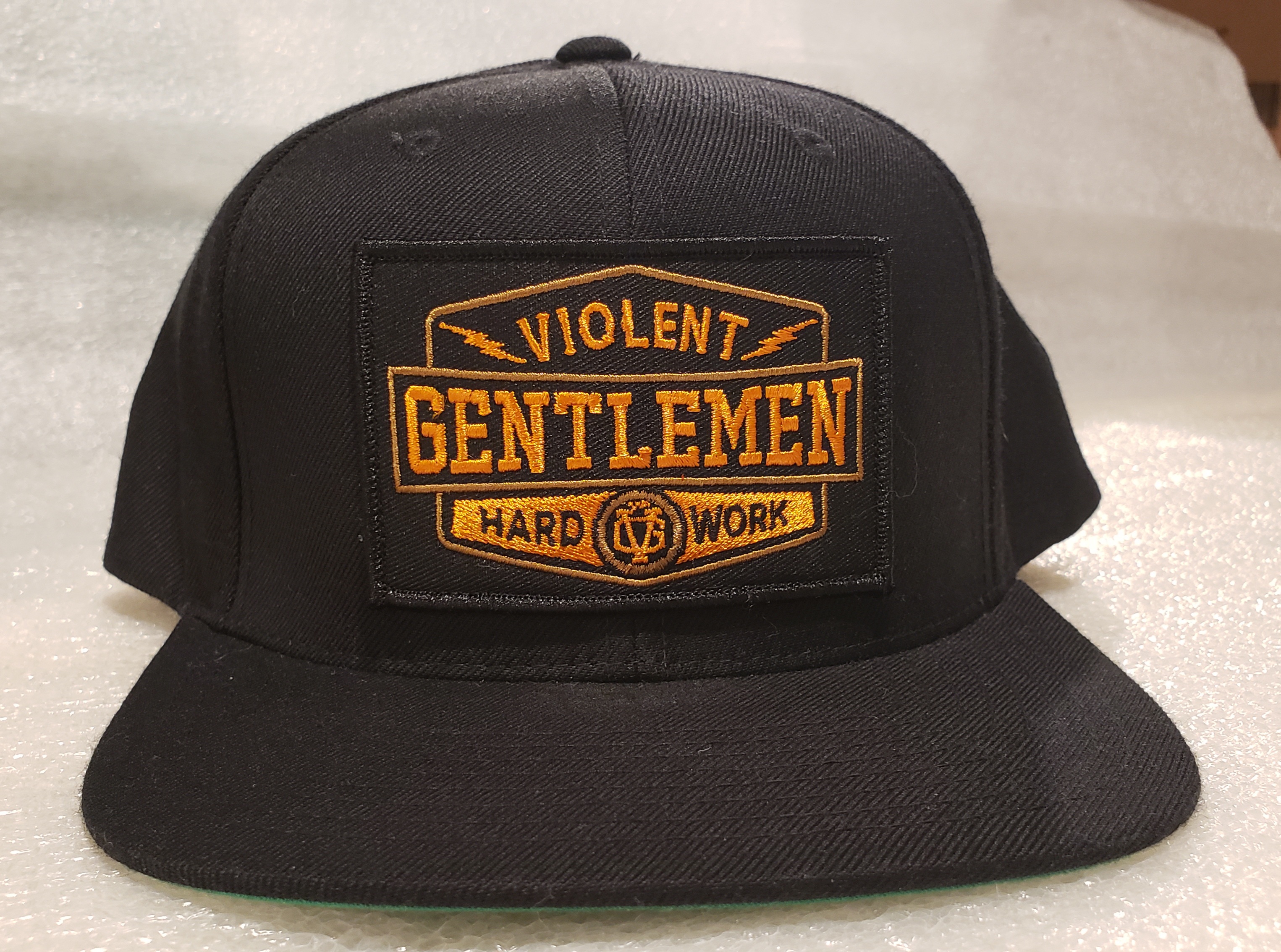 Violent Gentlemen Hard Work Violent Gentlemen Hockey Club Snapback Hat ...