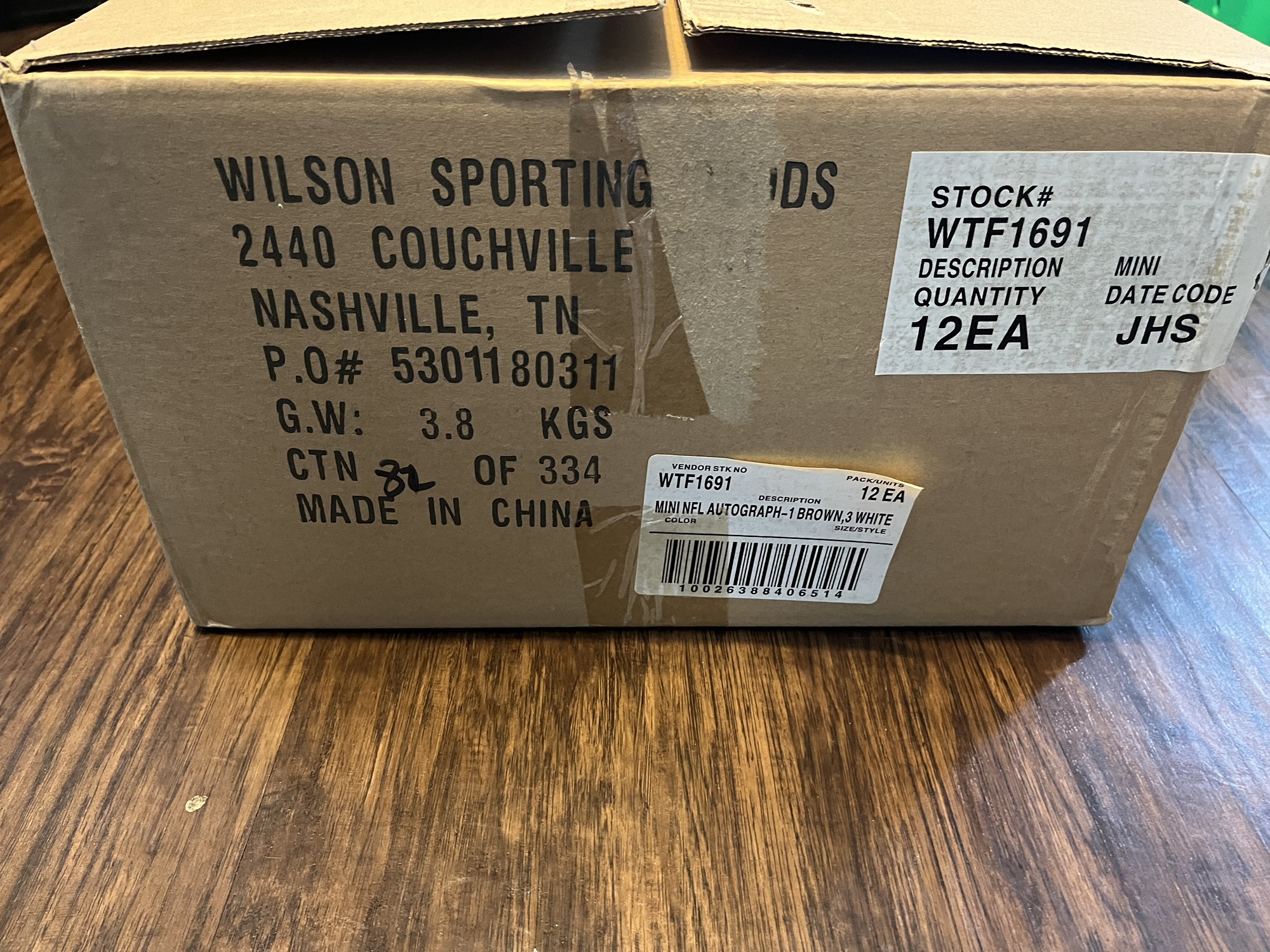 12 NFL Wilson Mini Footballs for Autographs | SidelineSwap