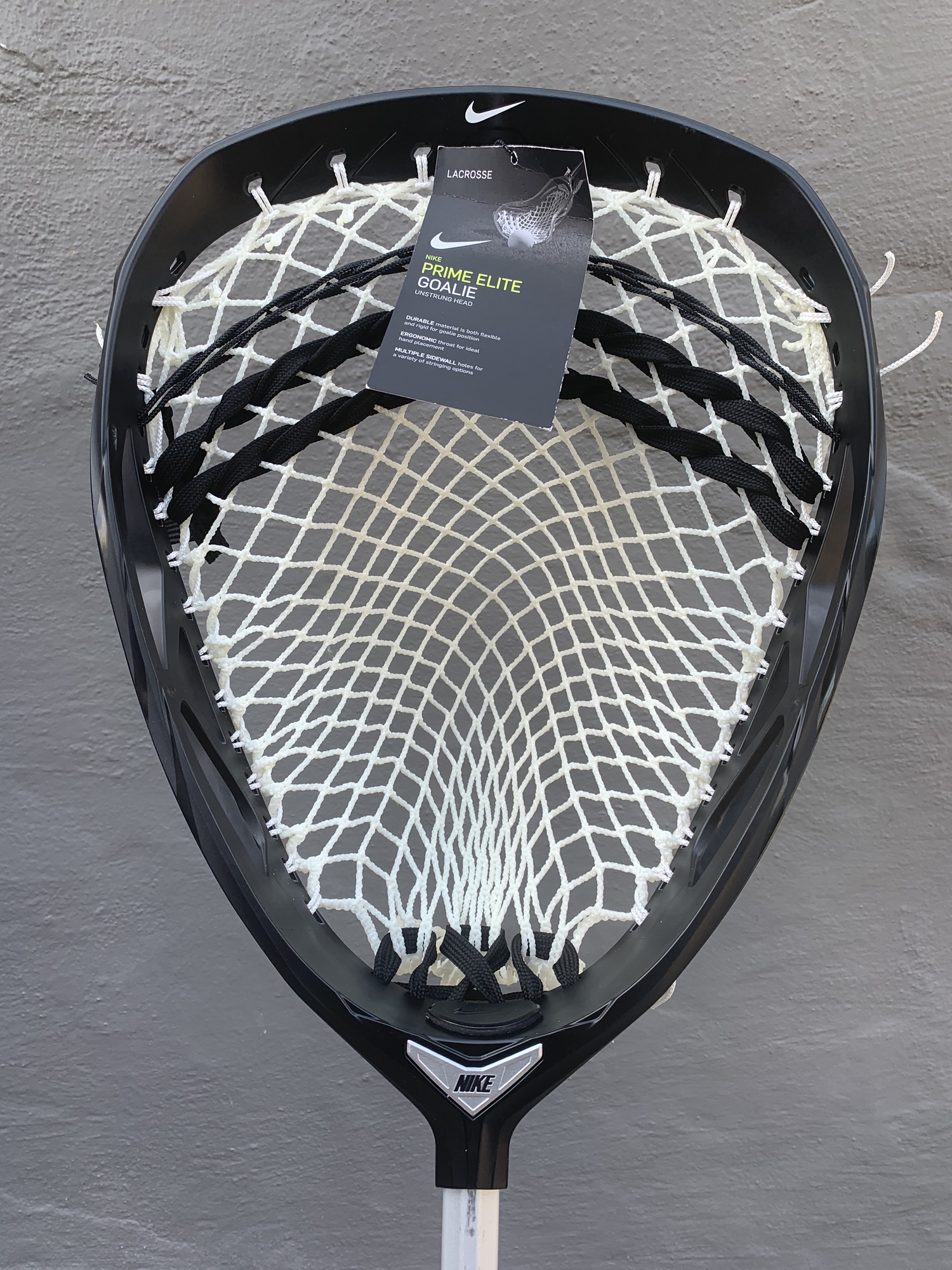 New Goalie Strung Prime Elite Head With ECD original Wax Mesh ...