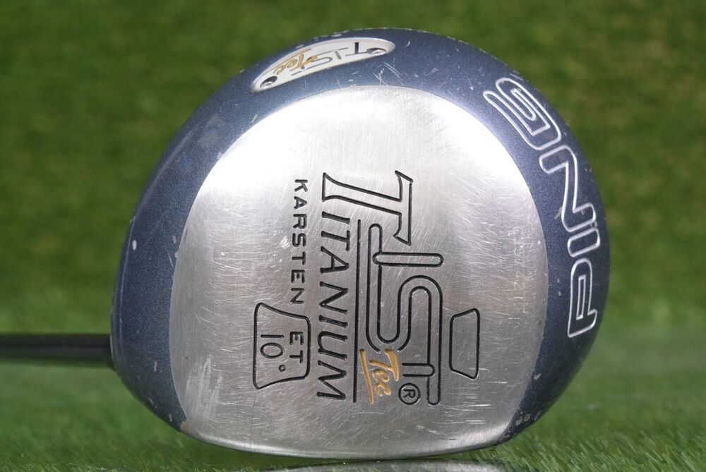PING ISI TEC TITANIUM 10 DRIVER W/ 350 REGULAR FLEX GRAPHITE SHAFT ...