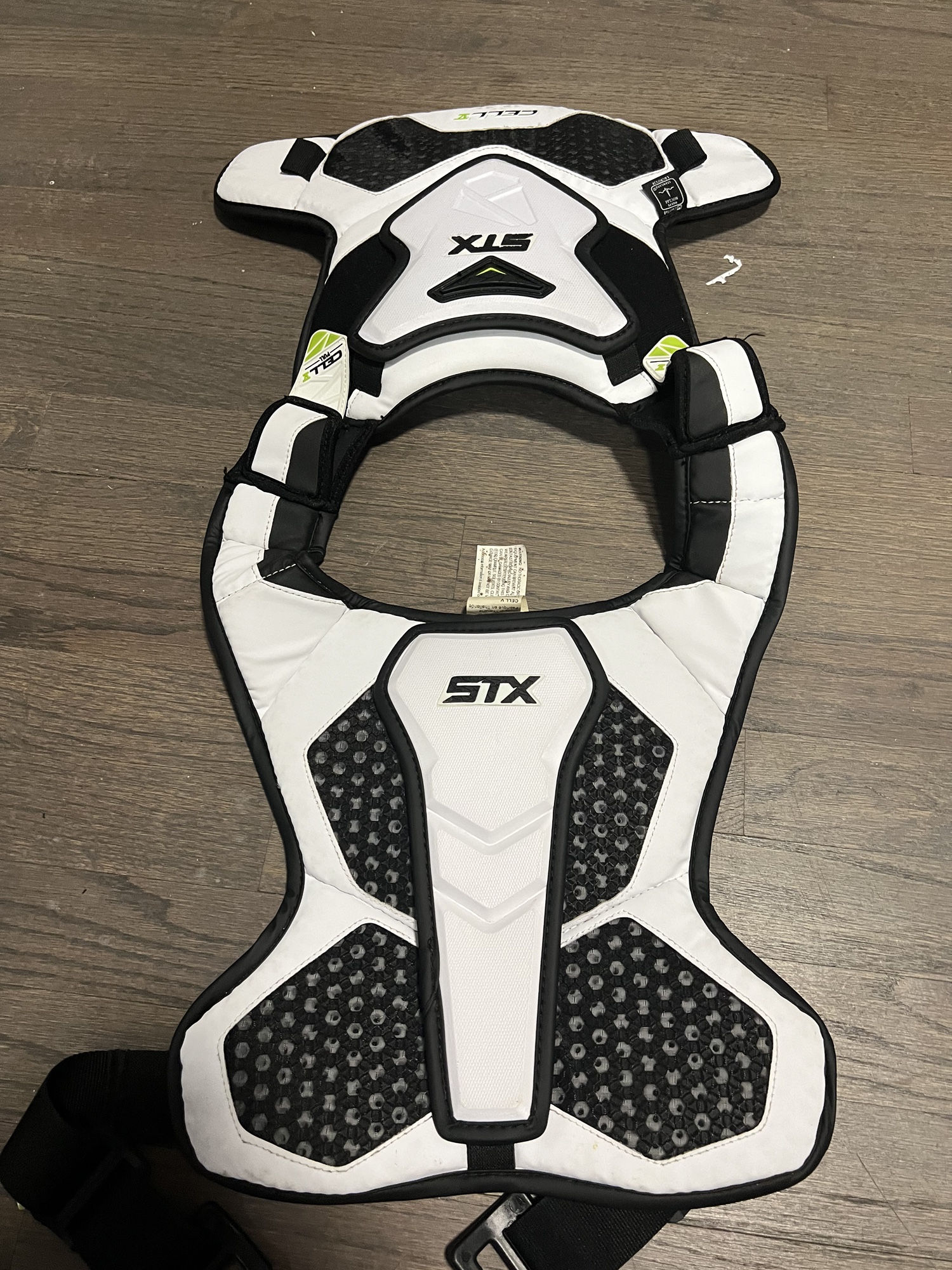 New Large STX Cell V Shoulder Pads | SidelineSwap
