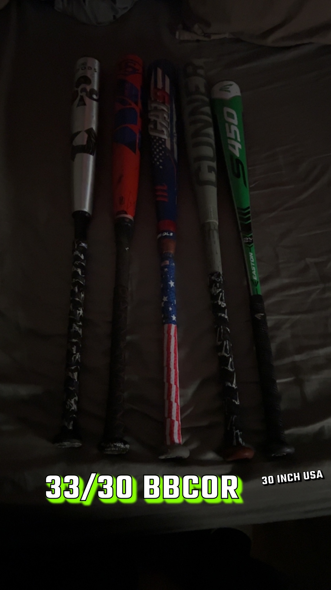 BBCOR Certified DeMarini (-3) 30 oz 33" The Goods Bat | SidelineSwap