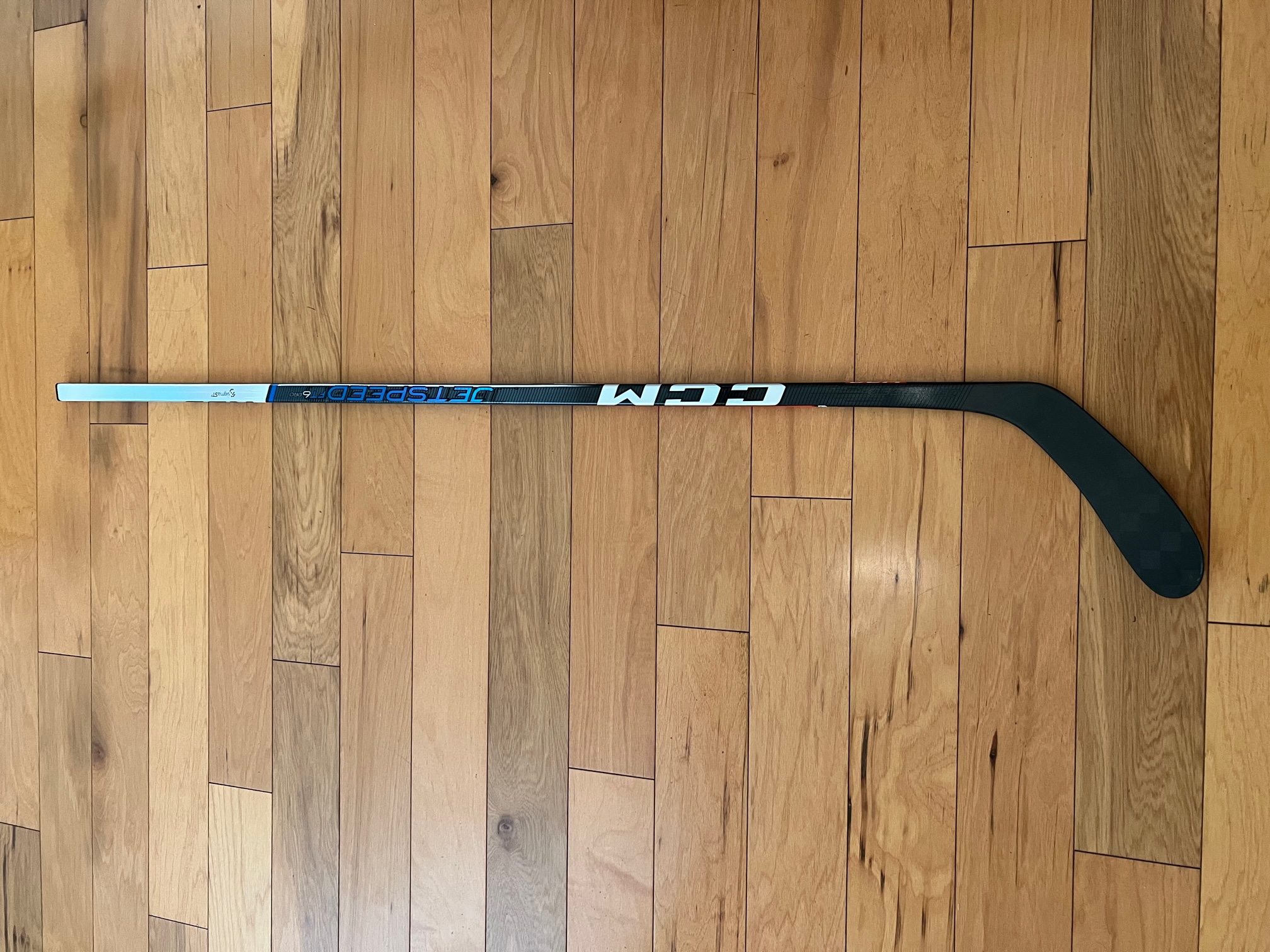 New CCM JetSpeed FT6 Pro (Blue) Hockey Stick P28/75 Flex/Right Handed ...