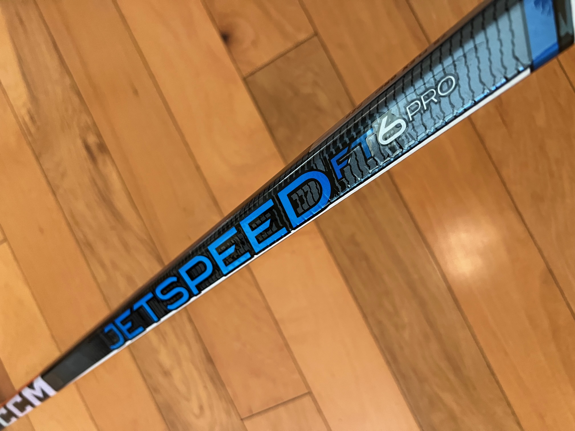 New CCM JetSpeed FT6 Pro (Blue) Hockey Stick P28/75 Flex/Right Handed ...