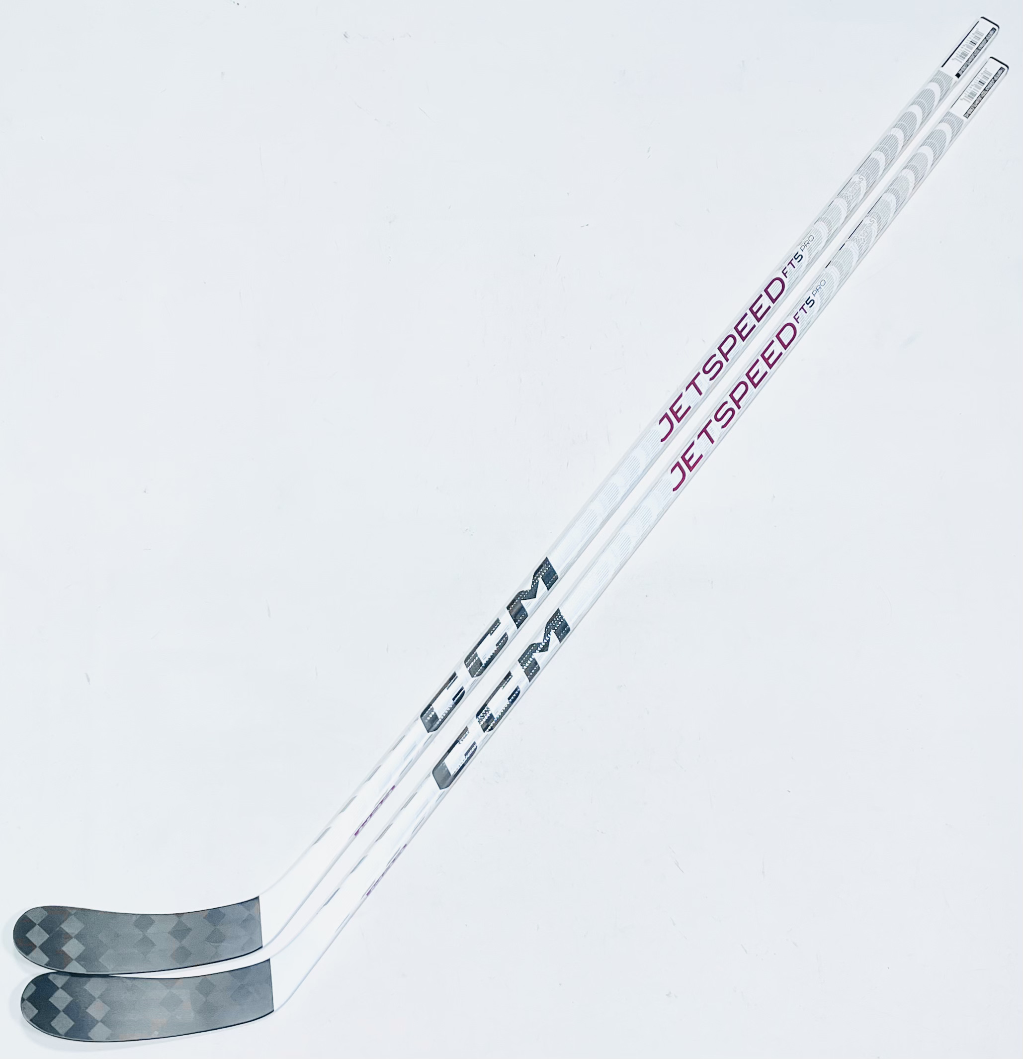 New 2 Pack Custom White & Red CCM Jetspeed FT5 Pro (Trigger 7 Pro Build ...