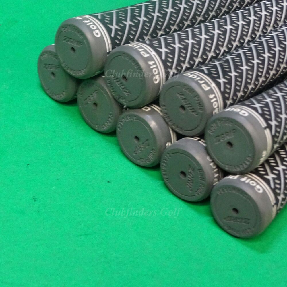 TaylorMade Golf Pride Z-Grip Black/White Pulled Iron/Wood Grips LOT OF ...