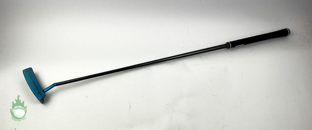 Used RH Mizuno M Craft OMOI 01 Blue Ion Forged 34.5" Putter Steel Golf ...