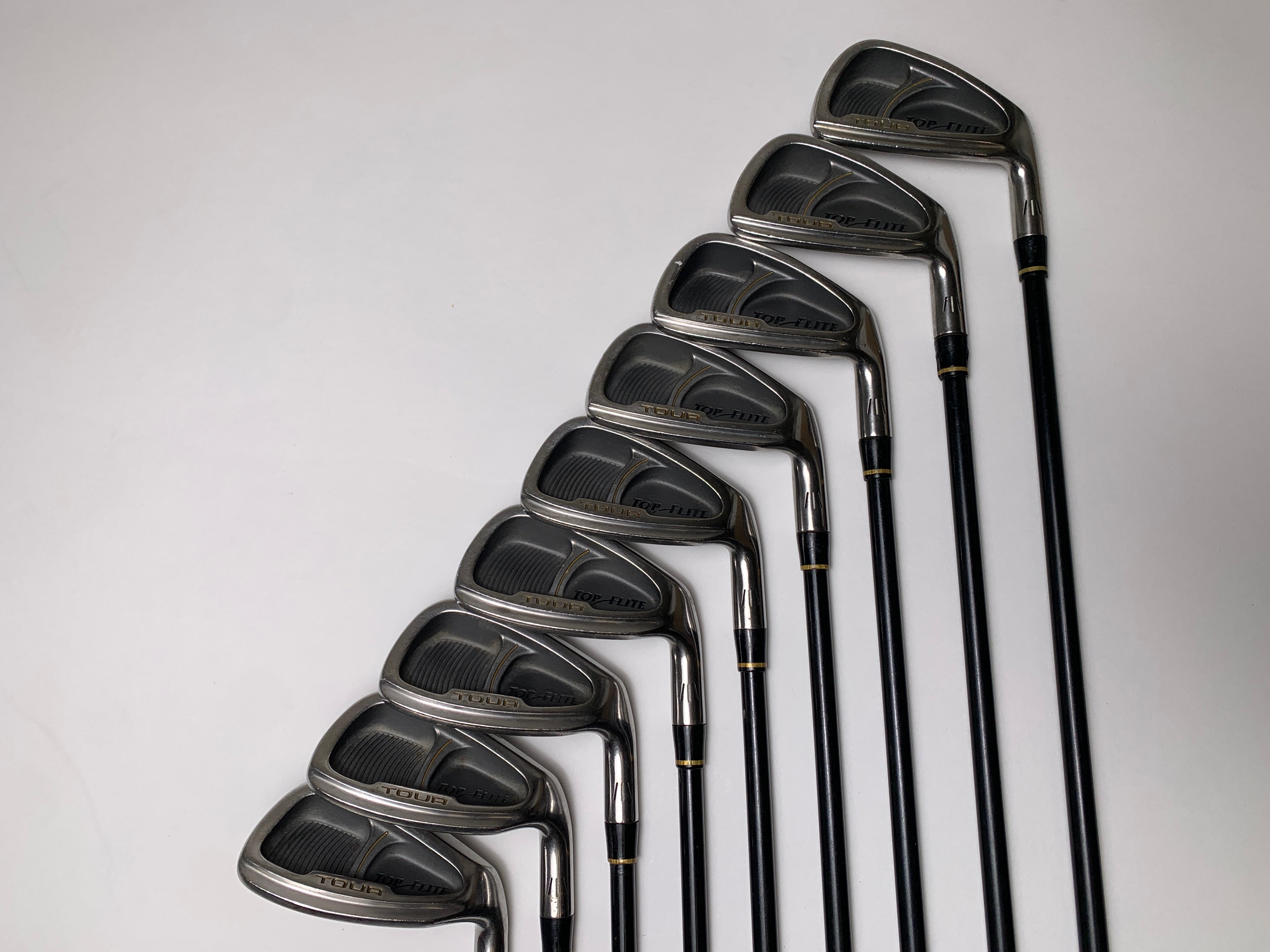 Top Flite Tour Iron Set 4-PW+SW+LW Regular Graphite Mens RH | SidelineSwap