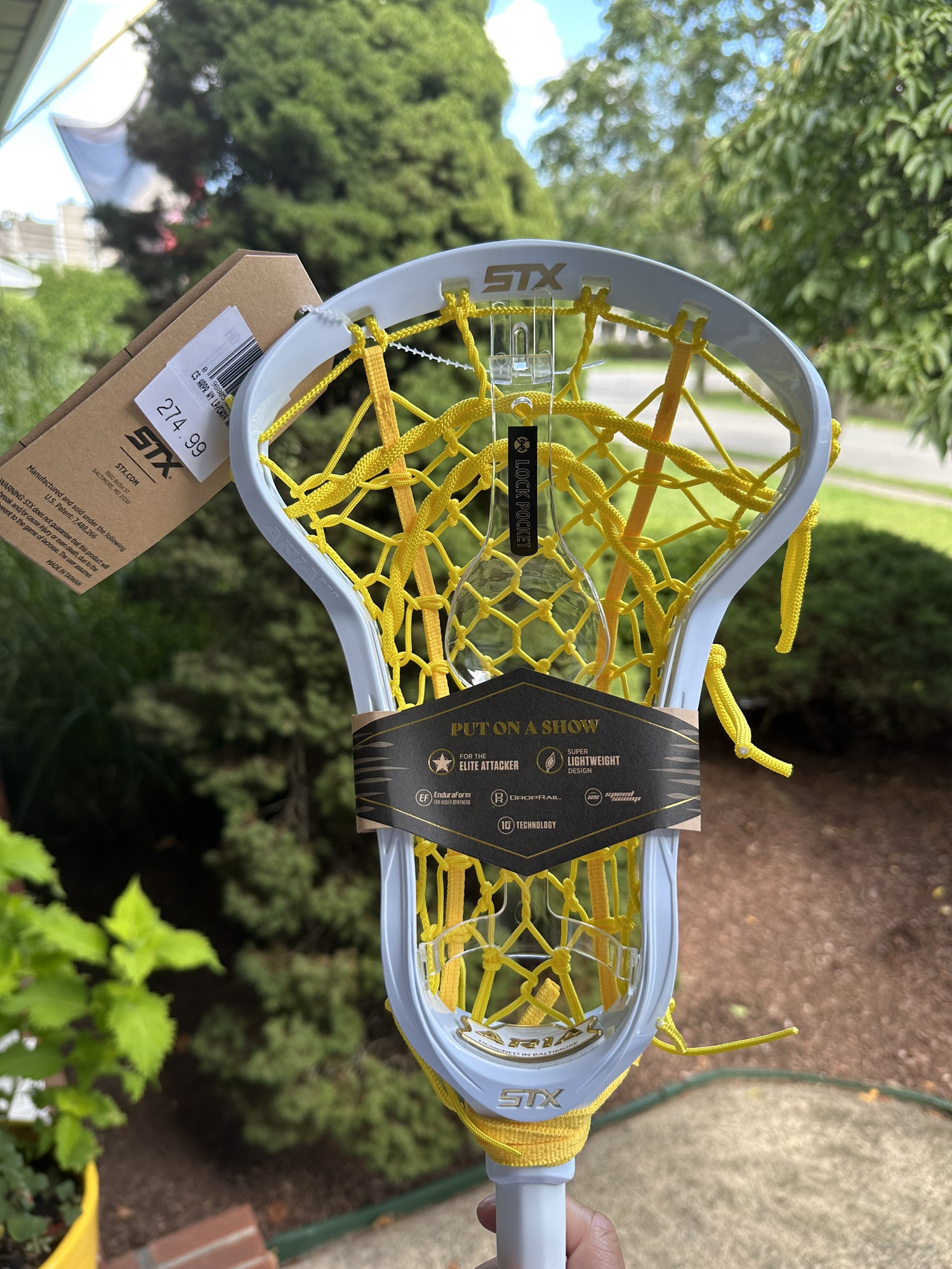 BRAND NEW Just Released: STX ARIA PRO Stick With Lock Pocket | SidelineSwap