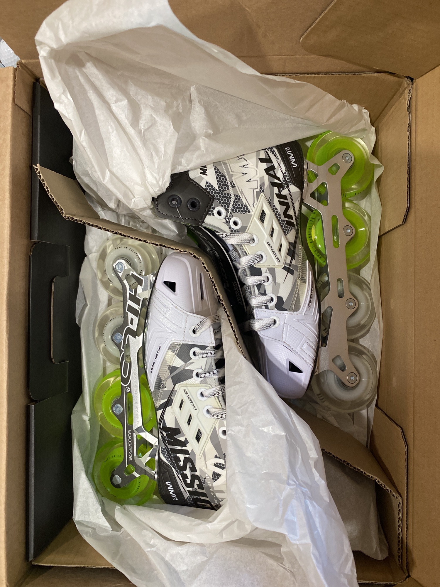 BRAND NEW Mission Inhaler WM02 Size 8 Inline Skates | SidelineSwap