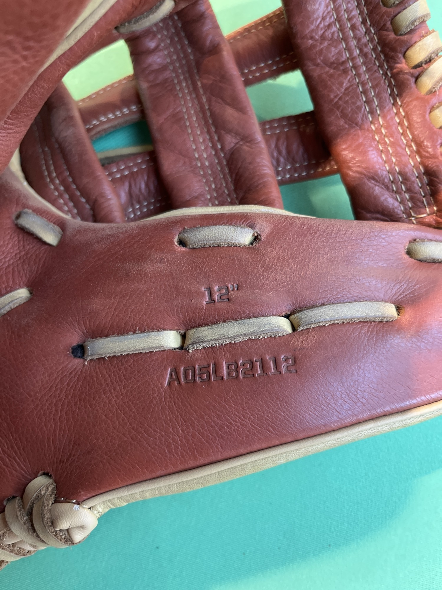 Used Wilson A500 Left Hand Throw Baseball Glove 12" | SidelineSwap