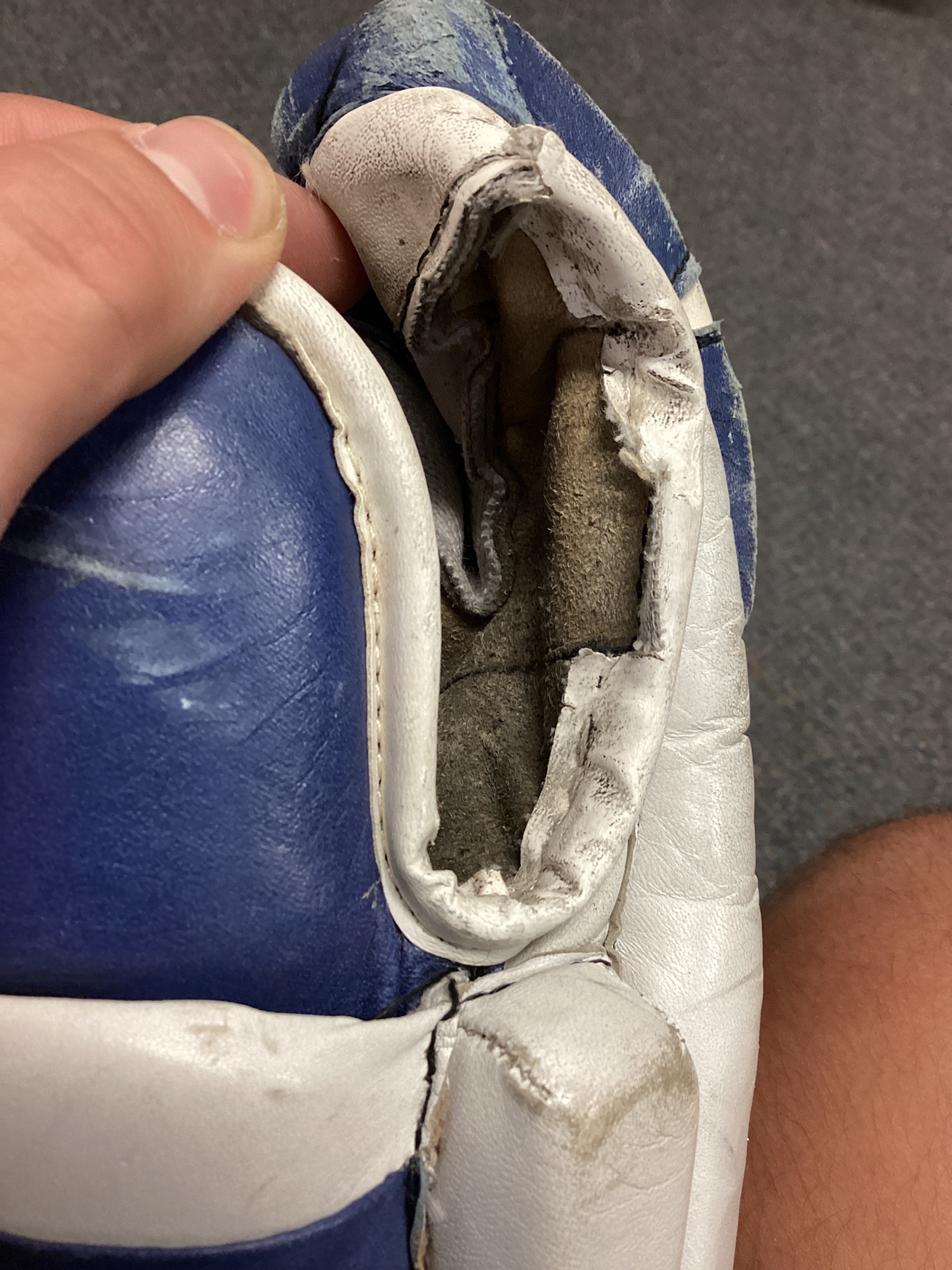 Vintage cooper SC PRO hockey gloves | SidelineSwap