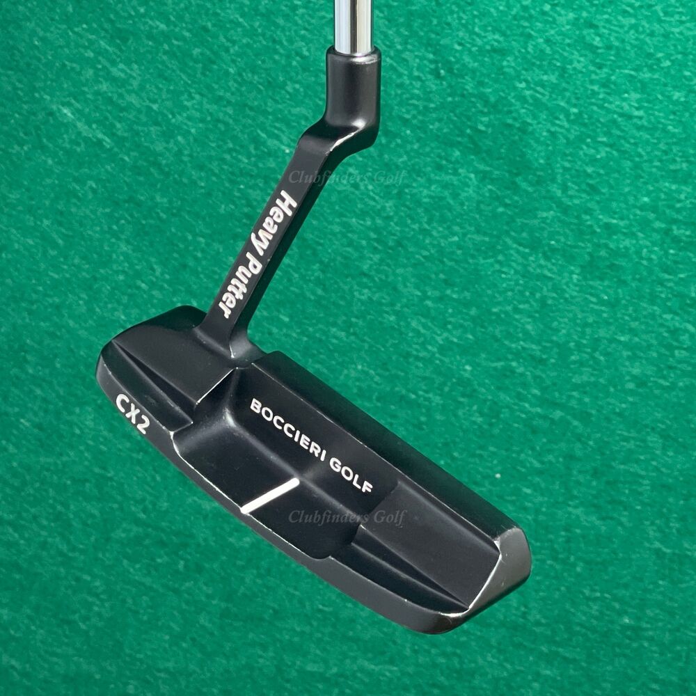 Boccieri Golf Heavy Mid-Weight CX2 Black 35" Blade Putter Golf Club ...