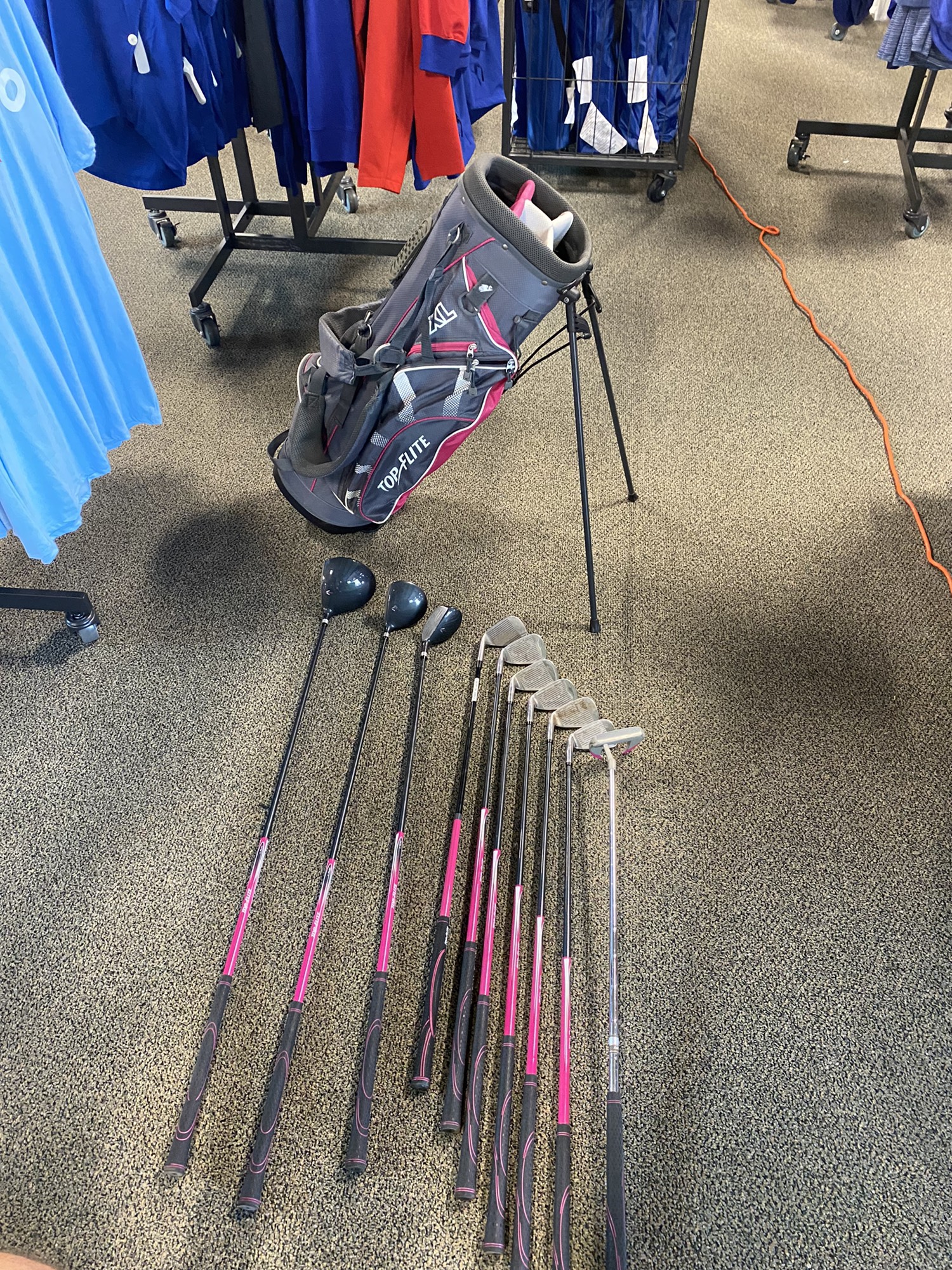 Used Women's Top Flite Right Clubs (Full Set) Ladies Number of Clubs ...