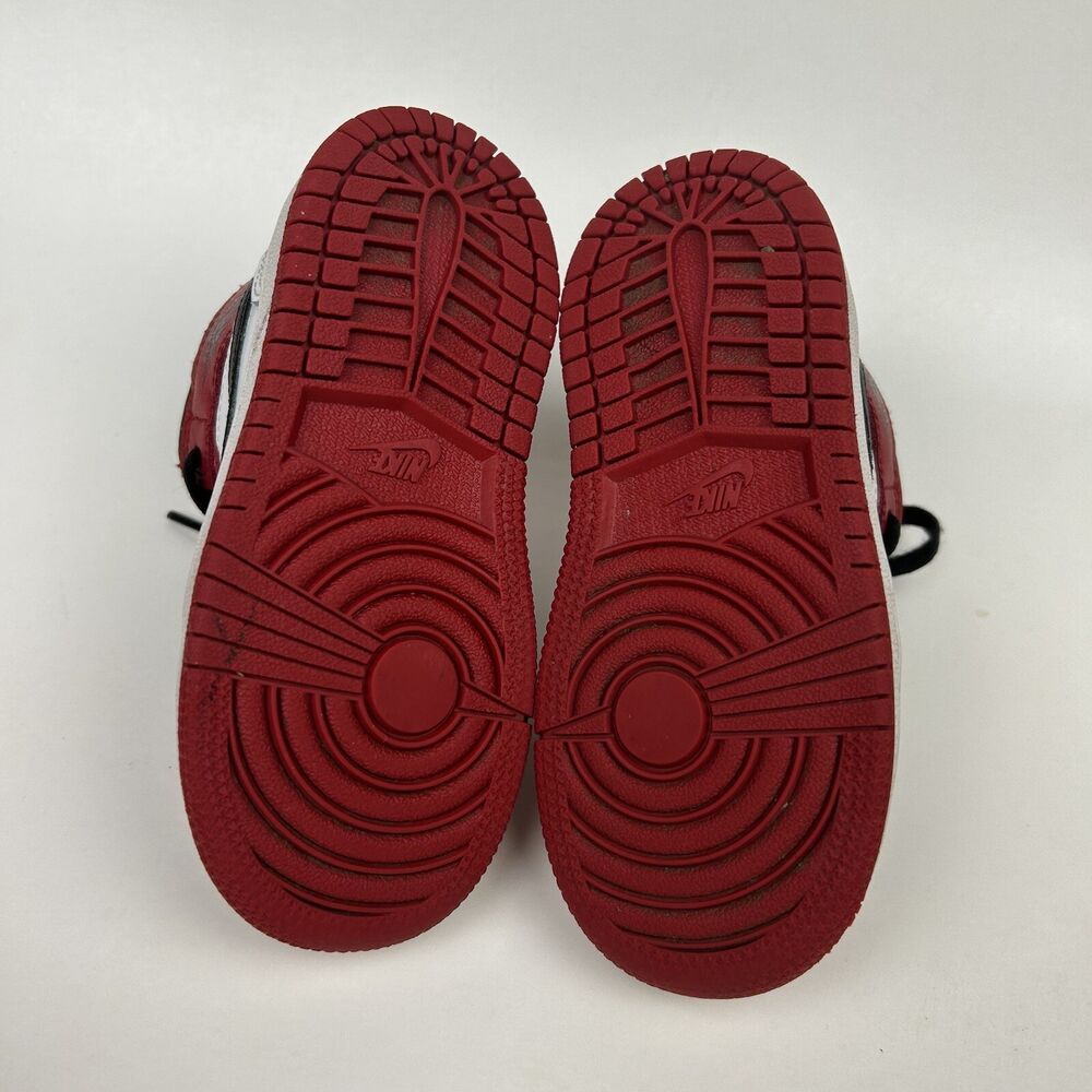 Nike Air Jordan 1 Mid Chicago (2020) Sneaker Shoe (TD) Sz 8C 640735-173 ...