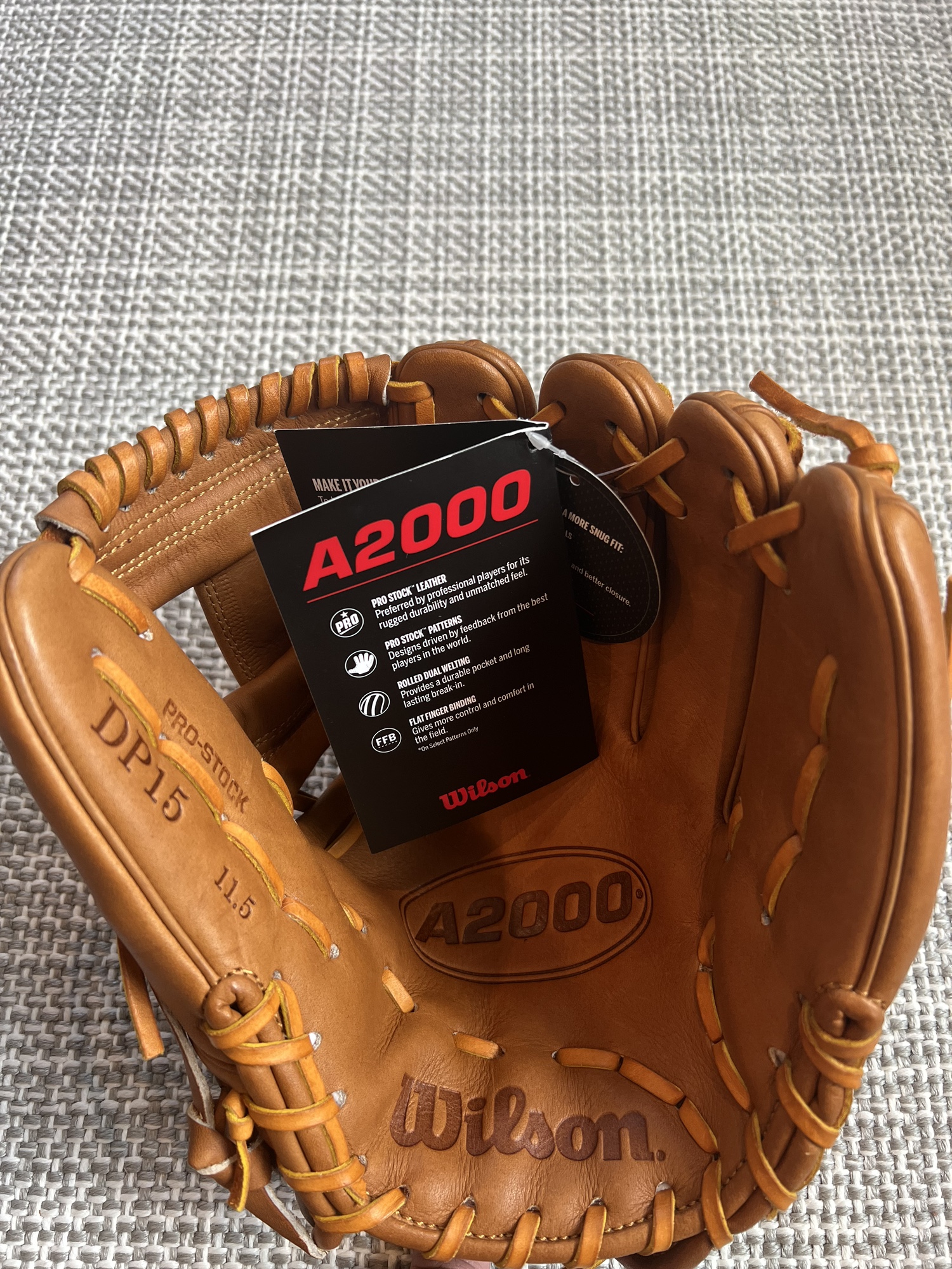 New DP15 11.5" A2000 Baseball Glove | SidelineSwap