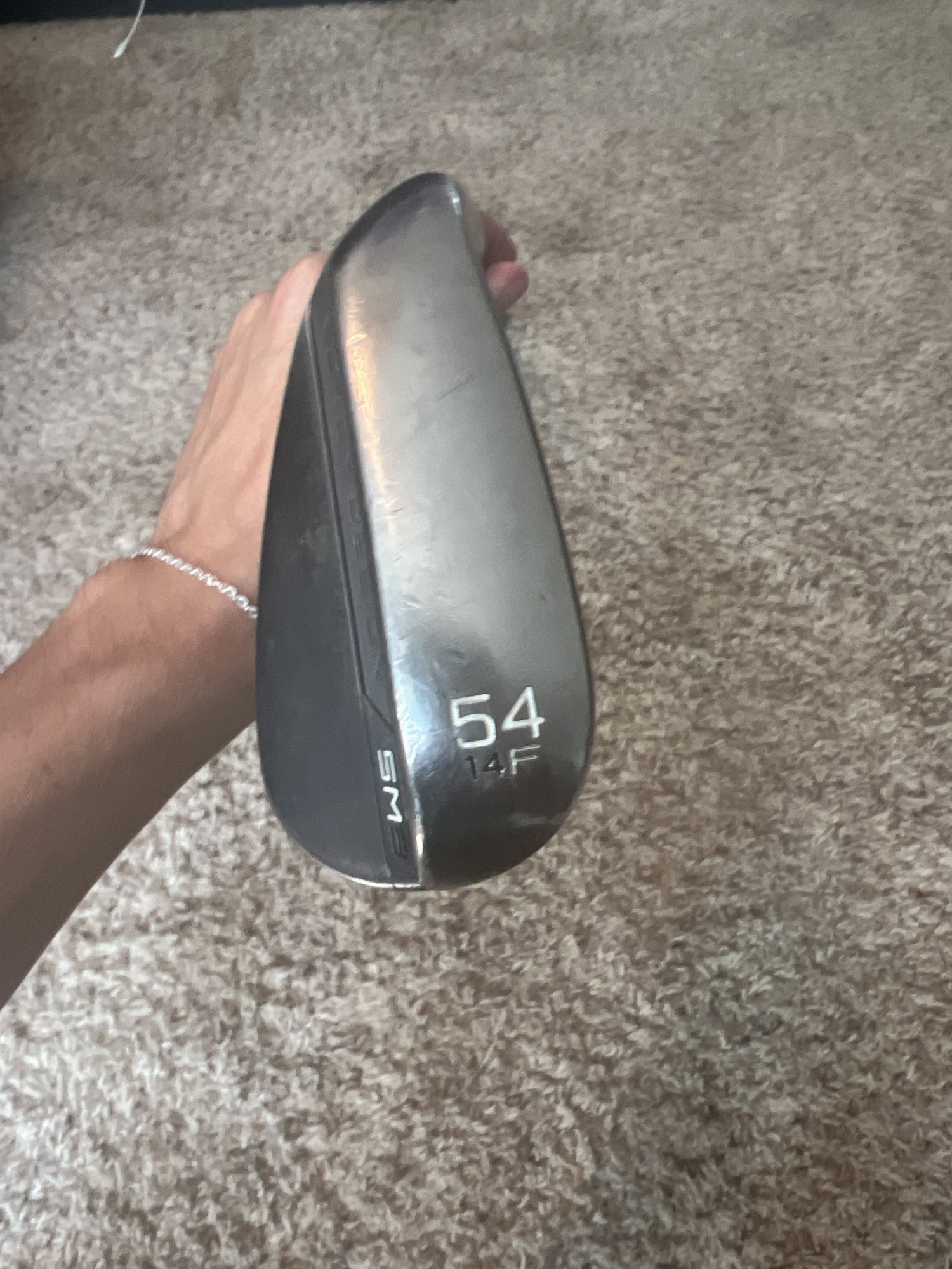 Men's Left Hand Wedge Flex Steel Shaft Vokey SM8 Wedge | SidelineSwap