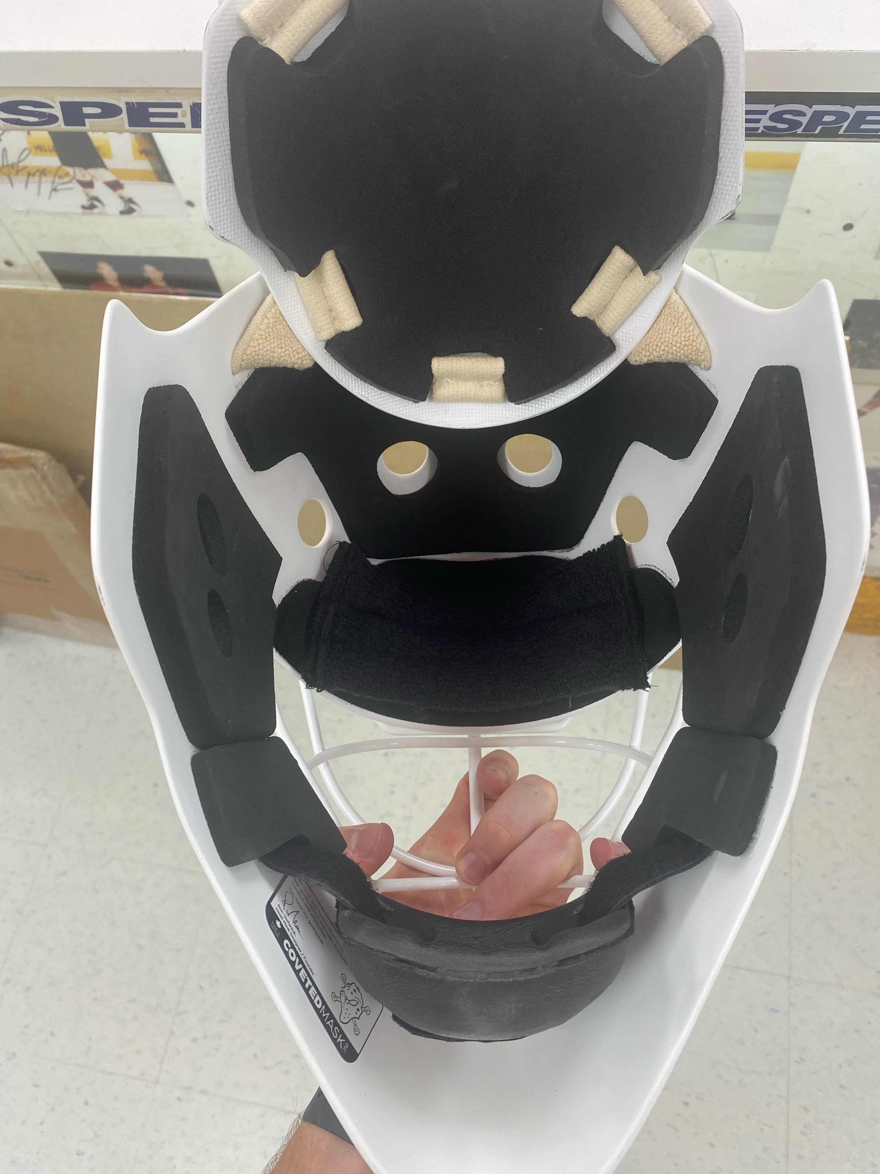 Senior New Coveted Mask Omega Goalie Mask | SidelineSwap