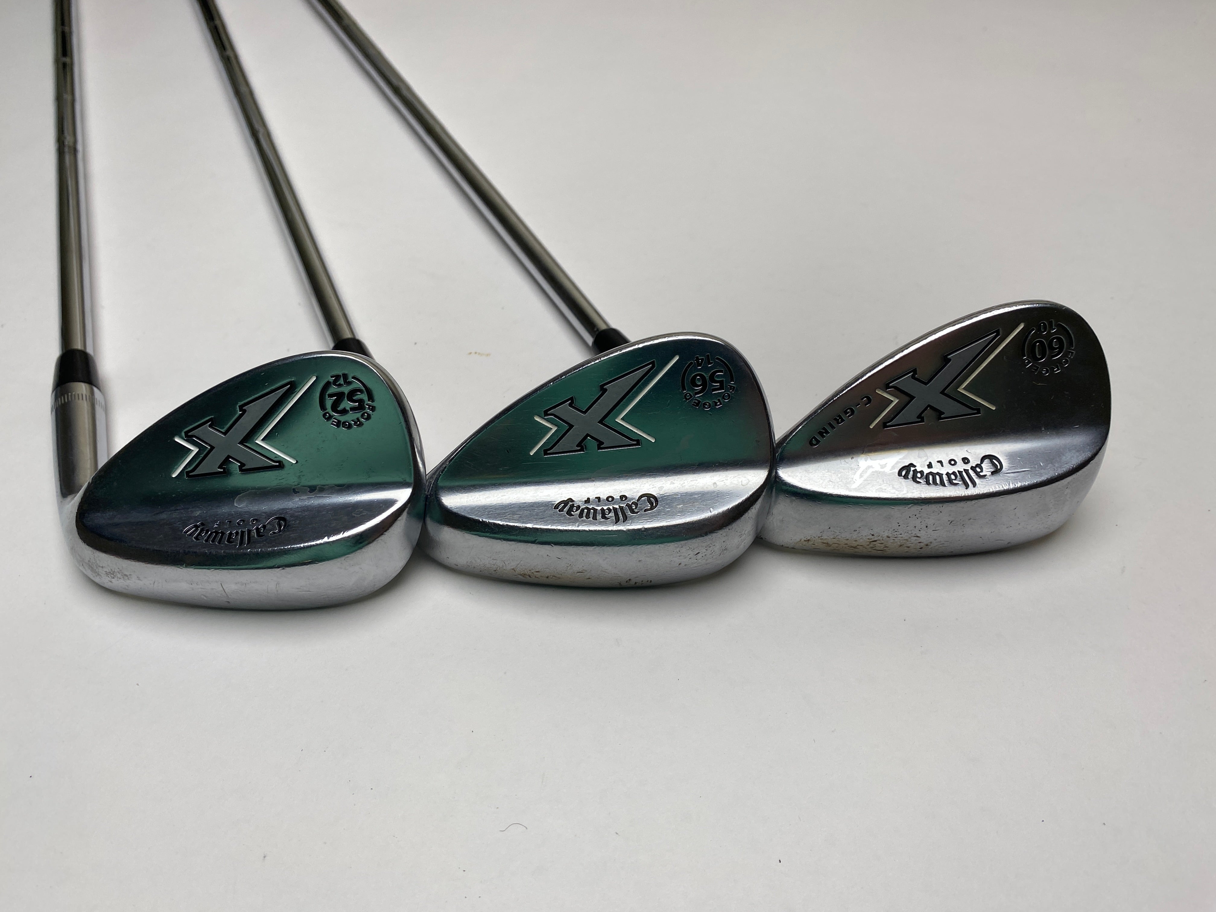 Callaway X Forged Vintage Wedge Set 52* 12 | 56* 14 | 60* 10 S300 Stiff RH | SidelineSwap