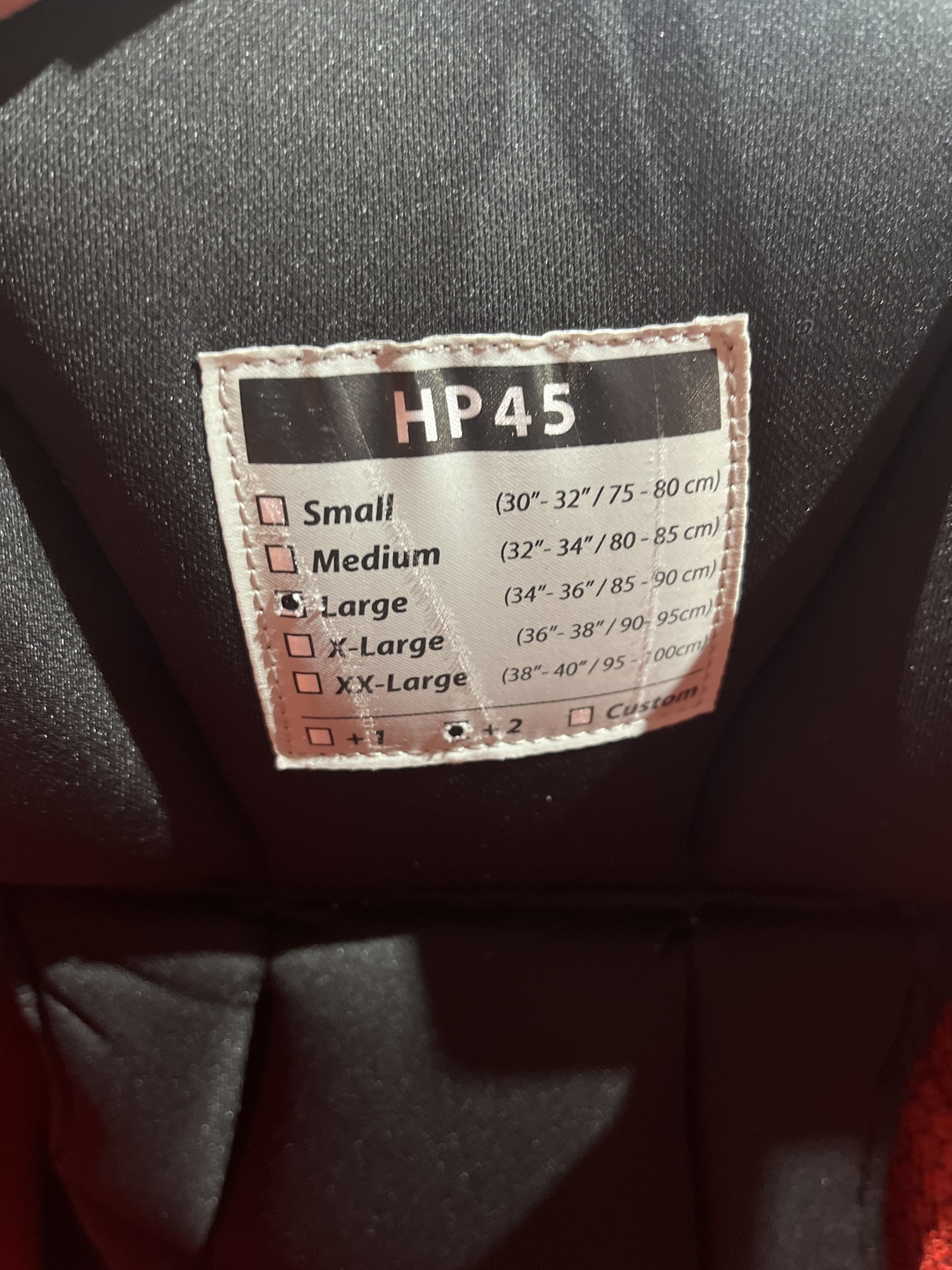 Game Used Black CCM HP45 Pro Stock Pants Charlotte Checkers Large +2 | SidelineSwap