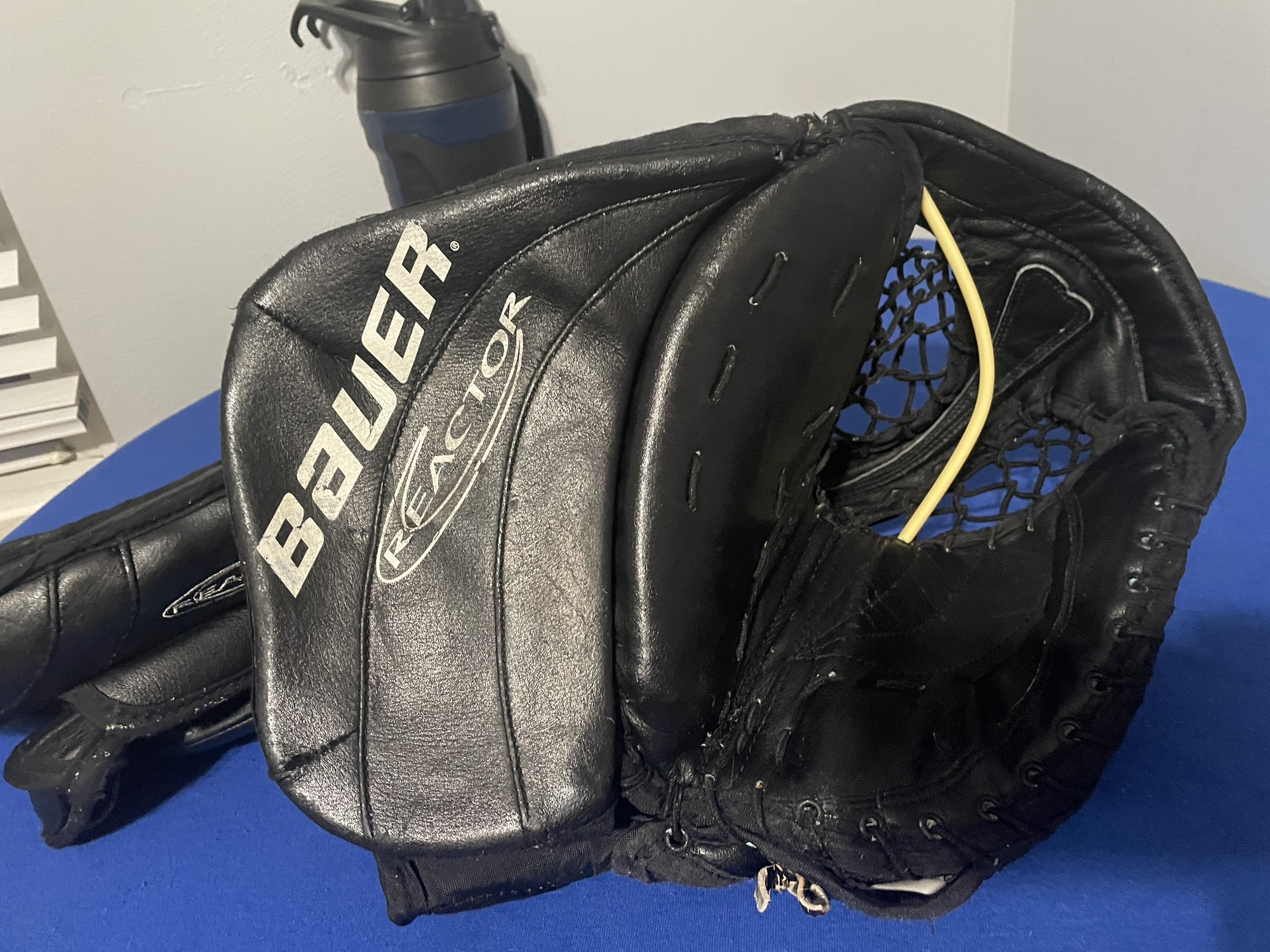 Bauer Reactor 6 goalie glove and blocker | SidelineSwap