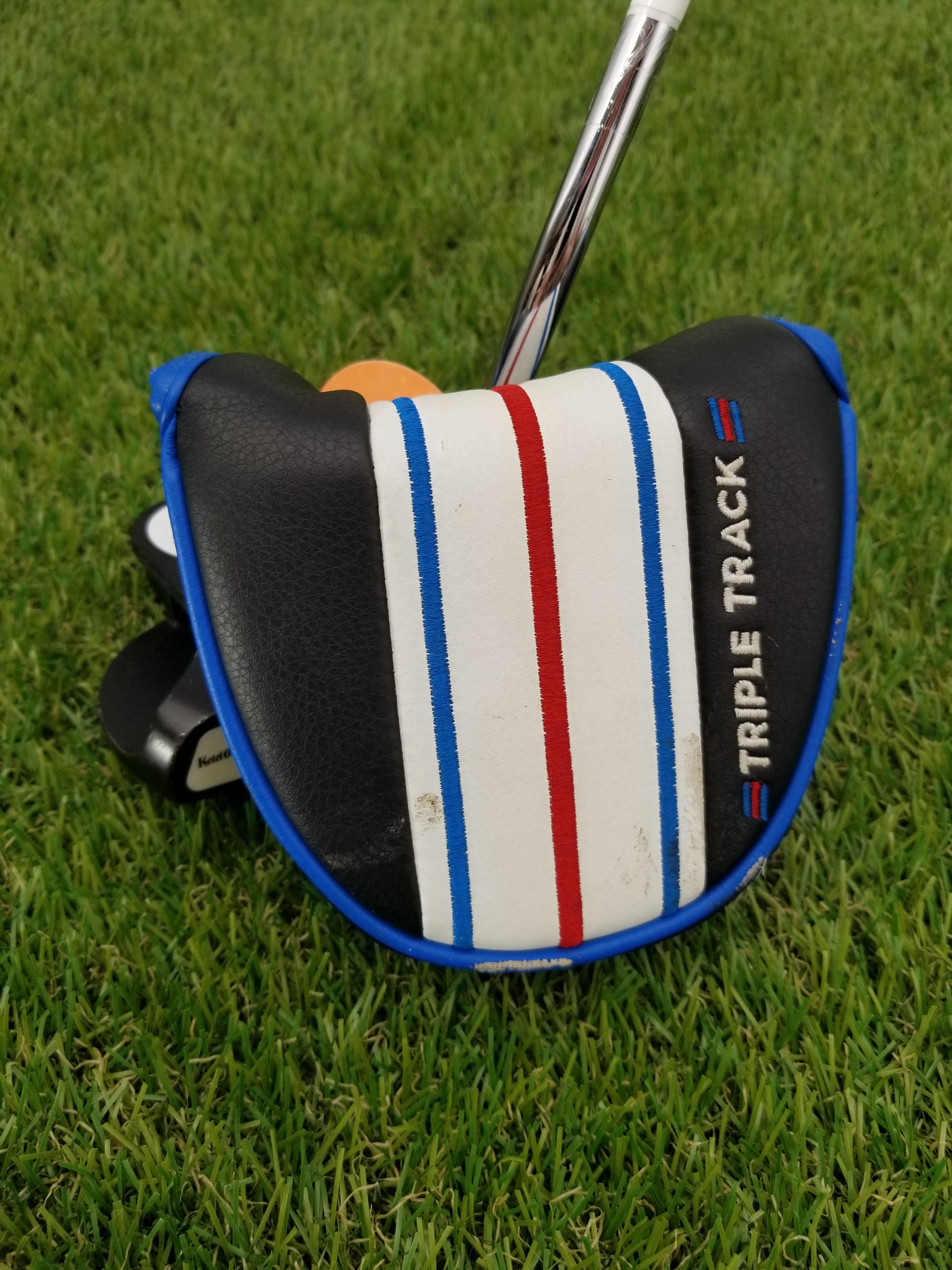 2020 ODYSSEY TRIPLE TRACK 2 BALL PUTTER STROKE LAB SHAFT 35" + HC ...