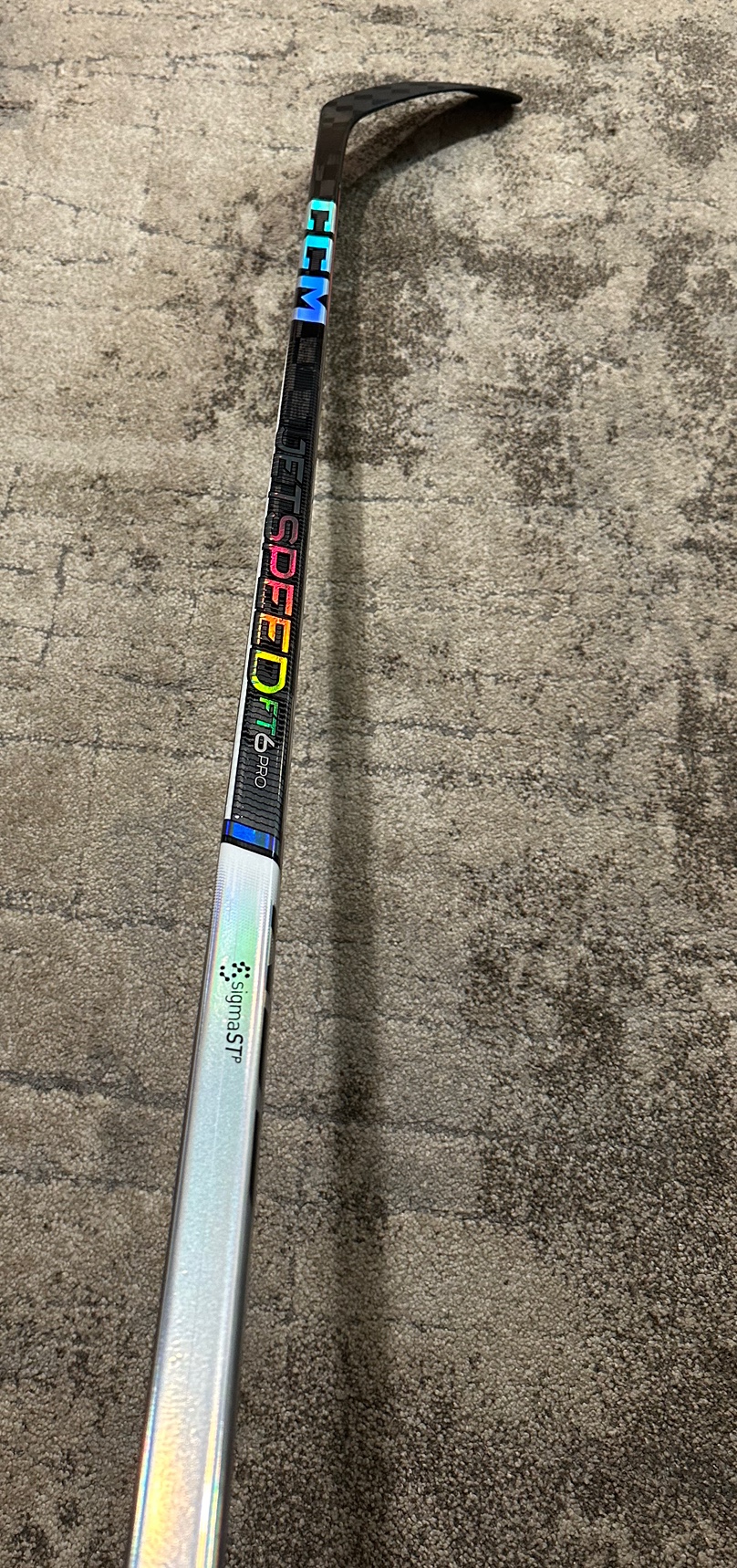 New! 85 Flex P28 Left Hand JetSpeed FT6 Pro “chrome” Hockey Stick ...