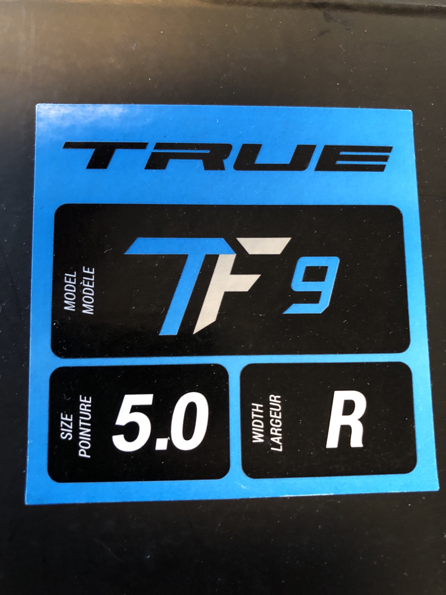 New True TF9 Hockey Skates Size 5 | SidelineSwap