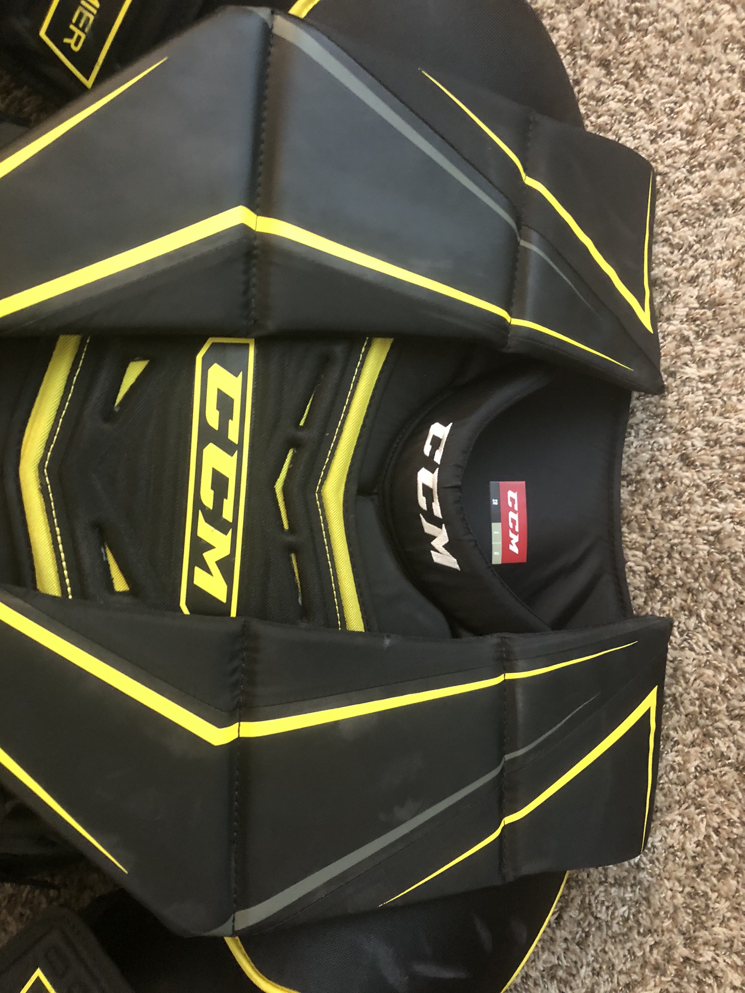 Used Large CCM Premier R1.9 Goalie Chest Protector | SidelineSwap