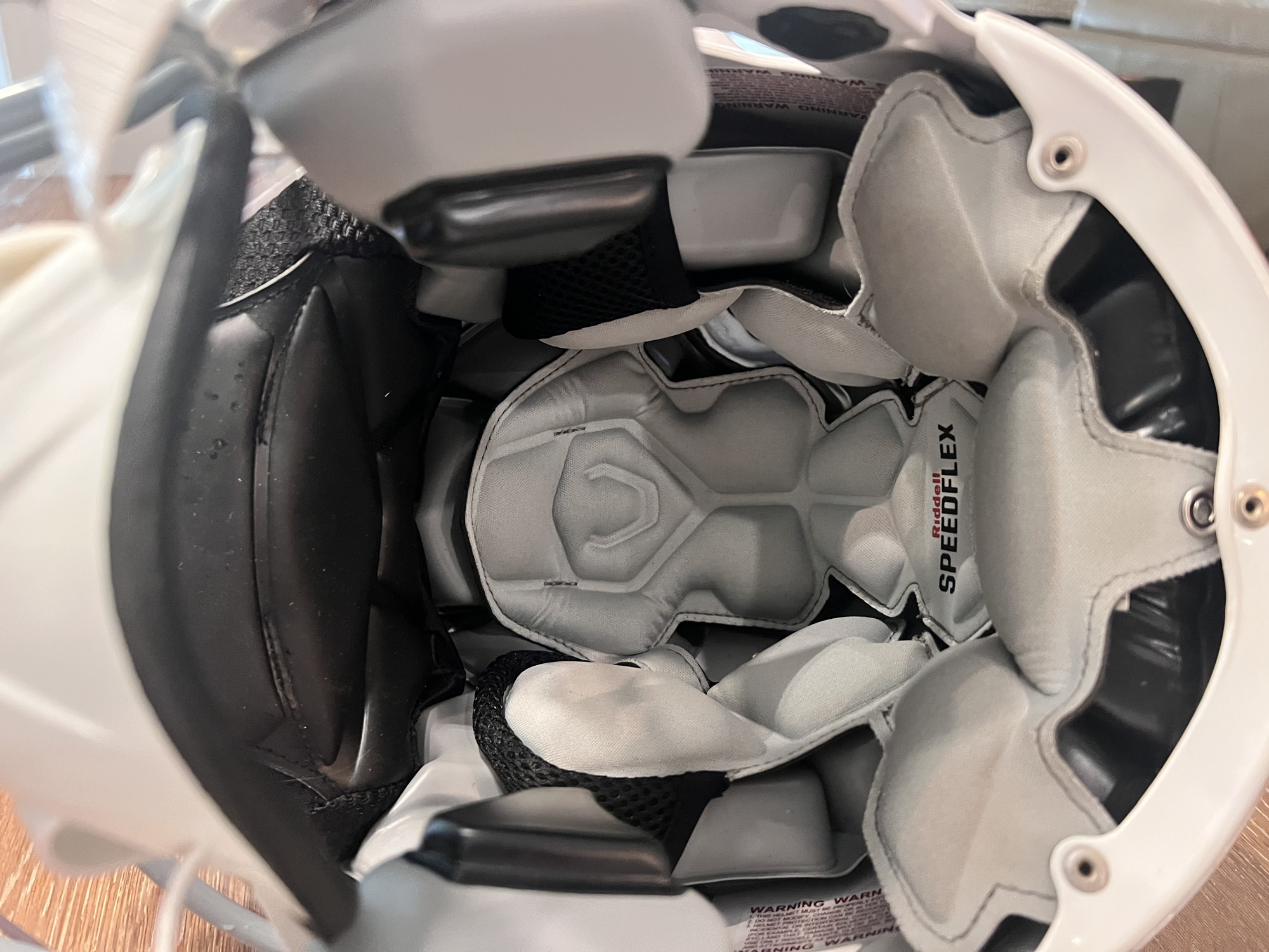 Youth Small Riddell SpeedFlex Helmet With Visor | SidelineSwap